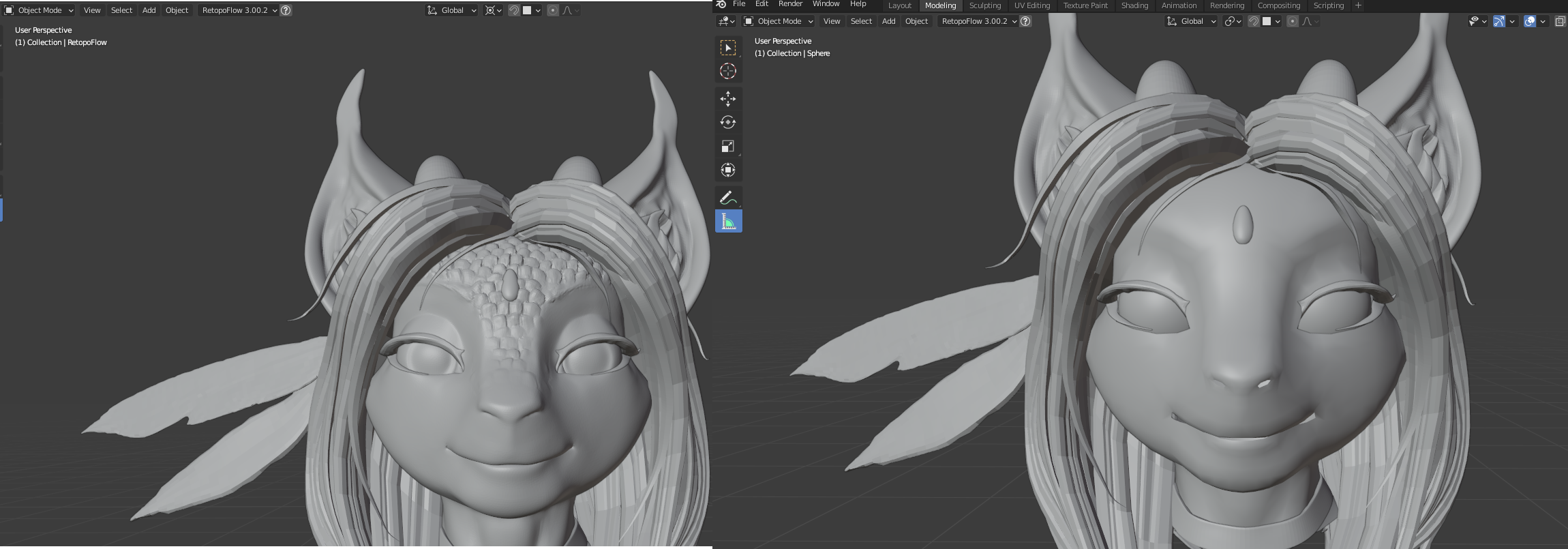 Nayuya Retopology by kaitou