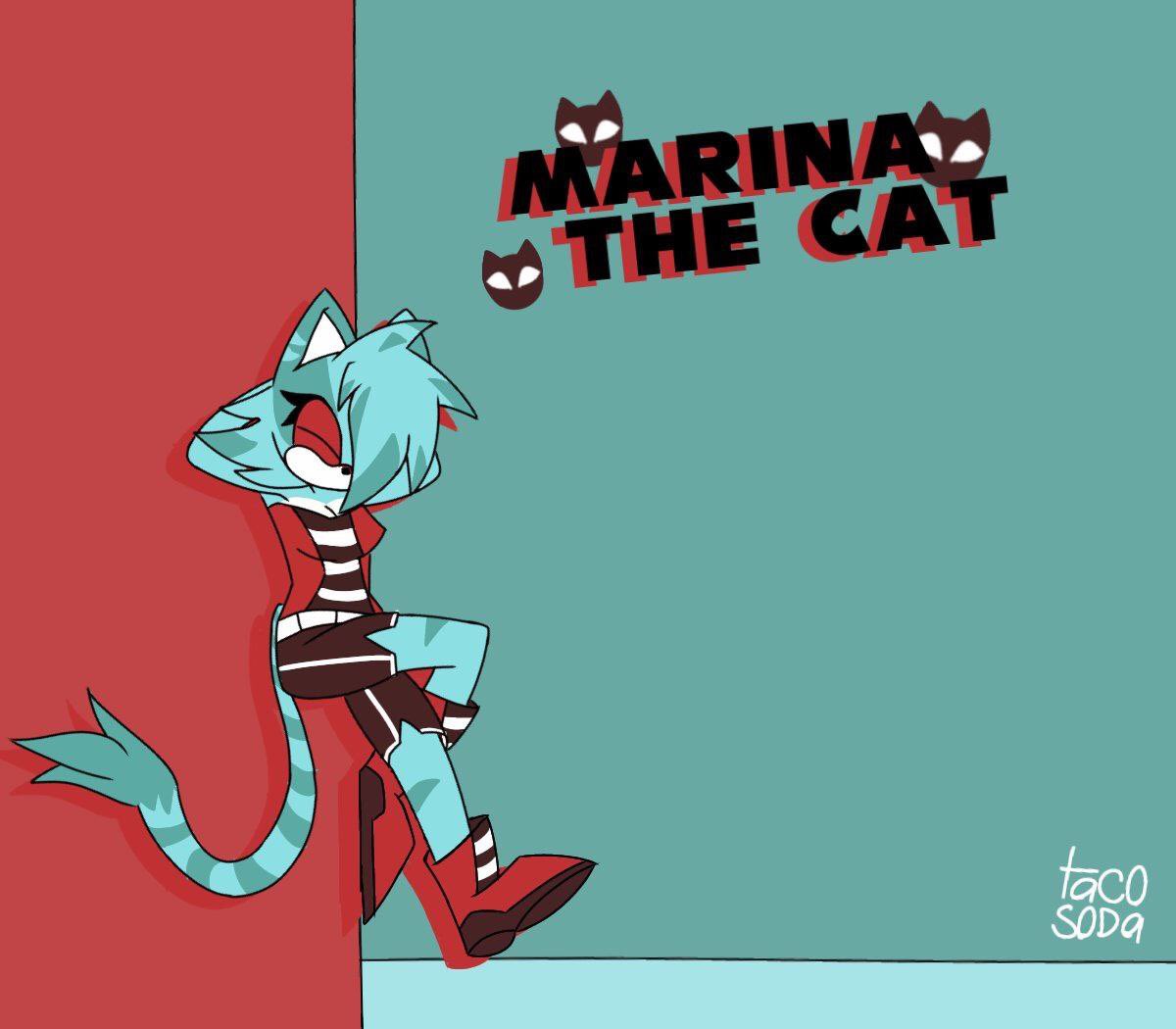 Marina the Cat by Sonikku2008