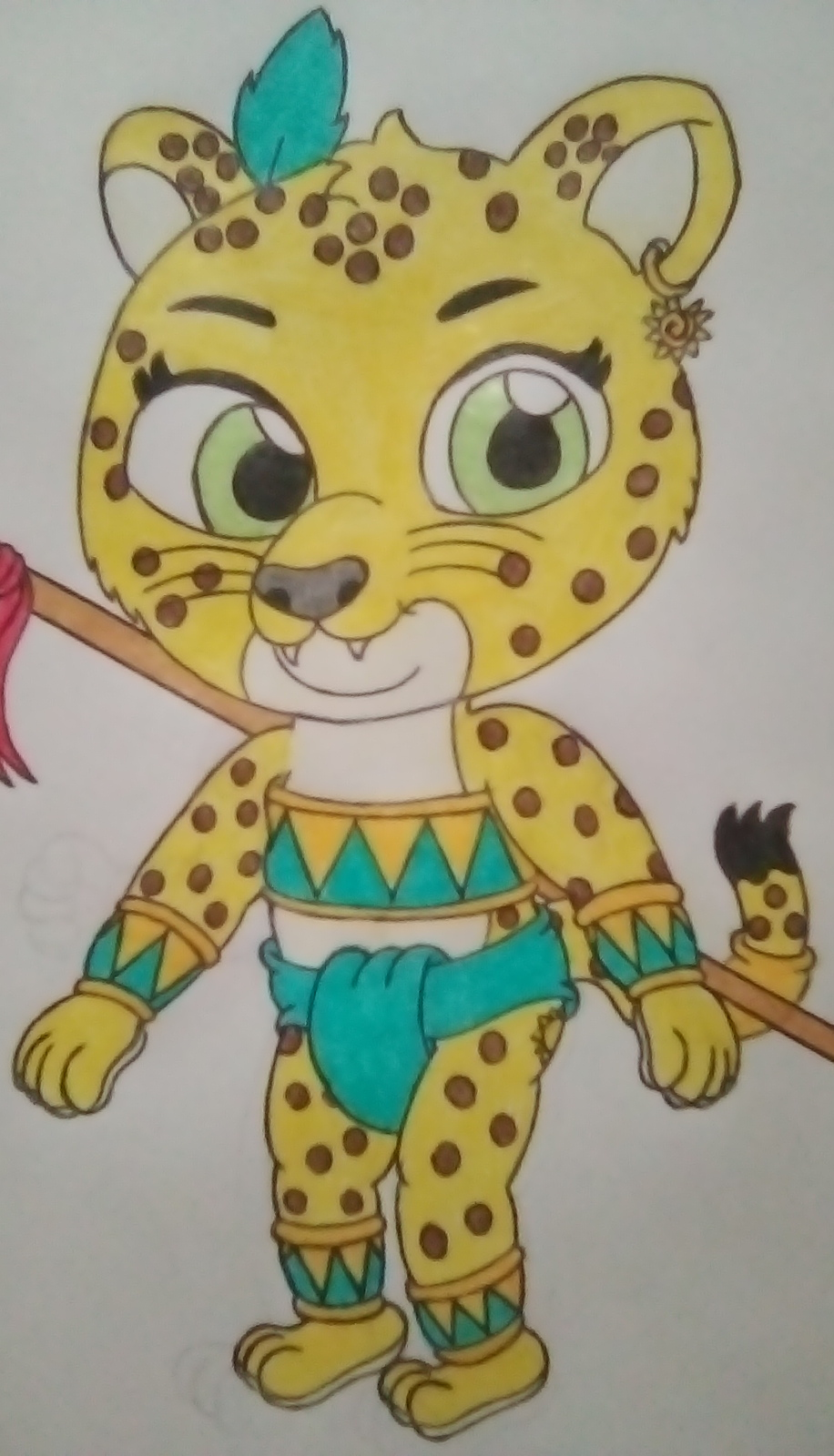 Baby Quetzal by BlazeHeartPanther