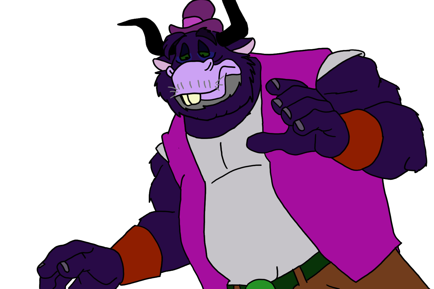 big old bull by beagleboyfan