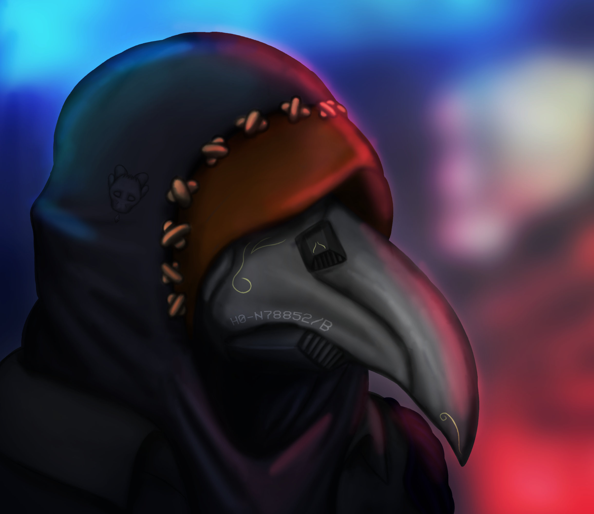 Cyber Crow by TheSlimeDragon