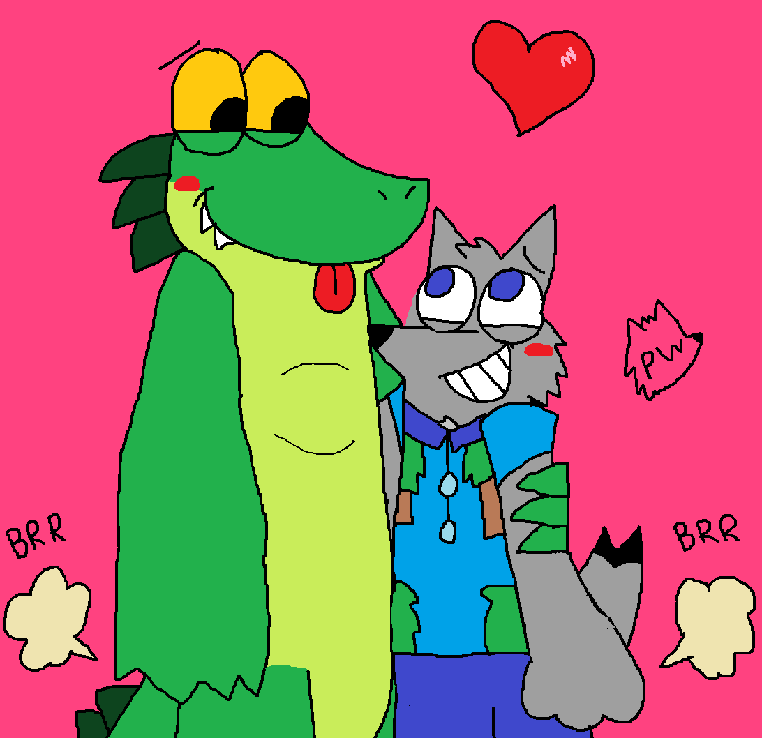 Gassy Friendship Hug by PizzaWolf
