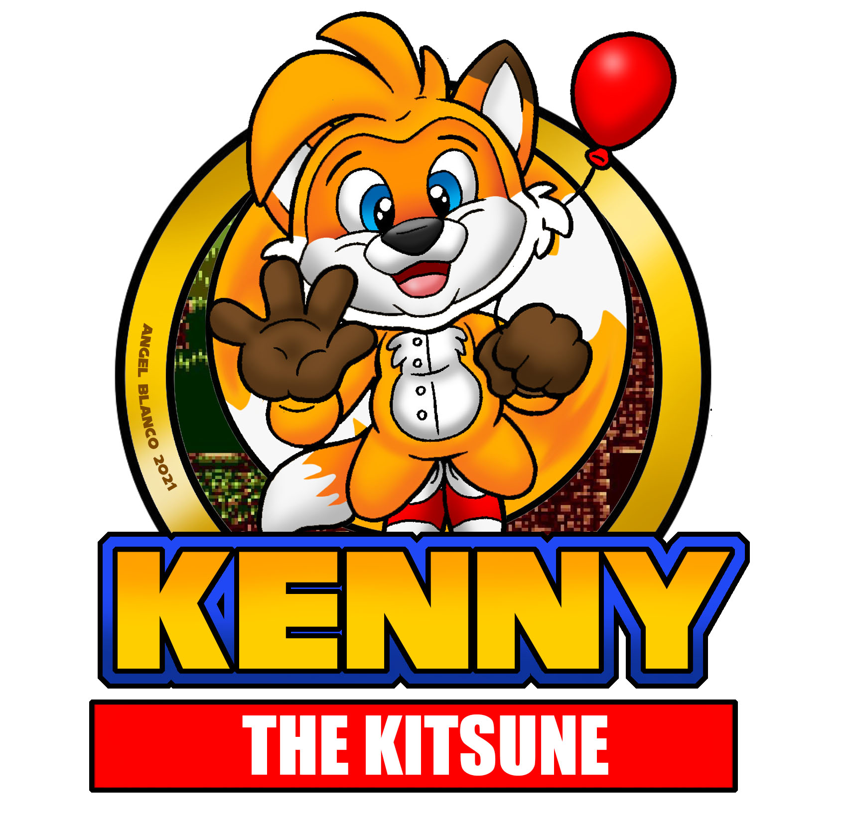 MFM 2021 Sonic Badge Set by AngelBlancoArts