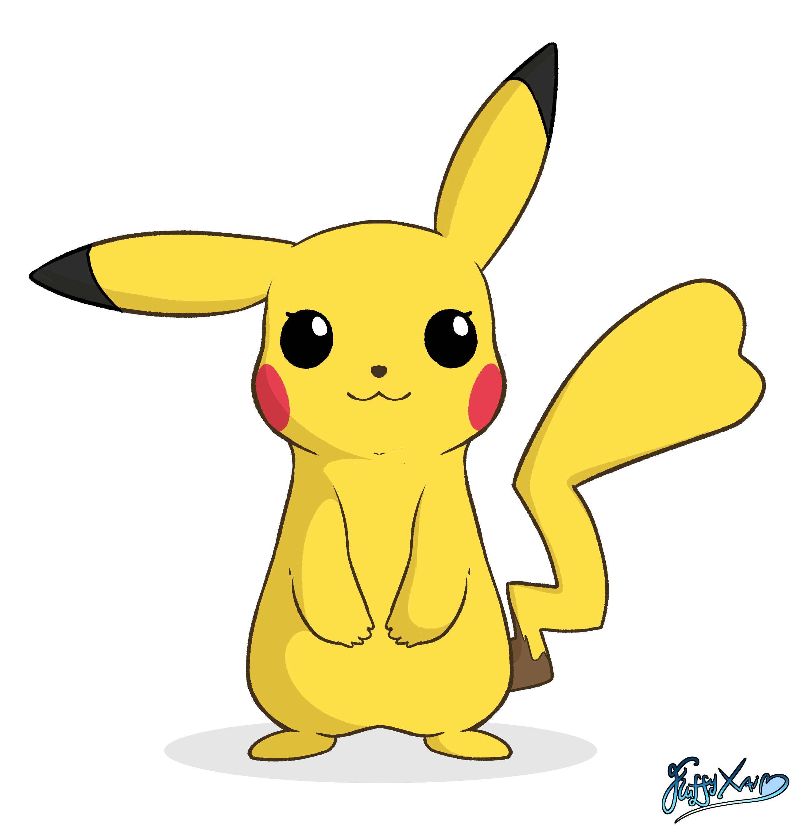 Pikachu by FluffyXai