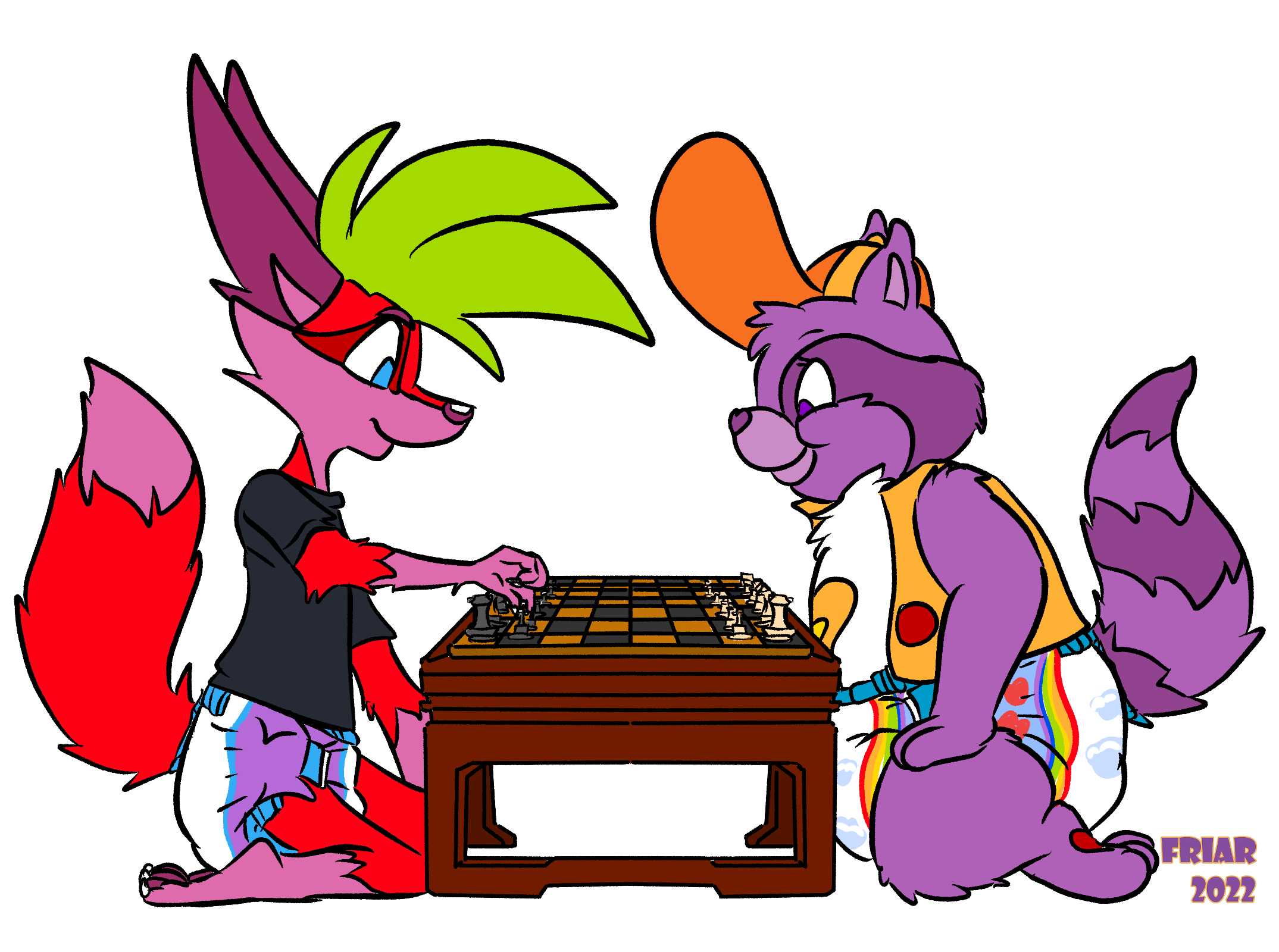 Berry and Bright Heart's Game by Friar