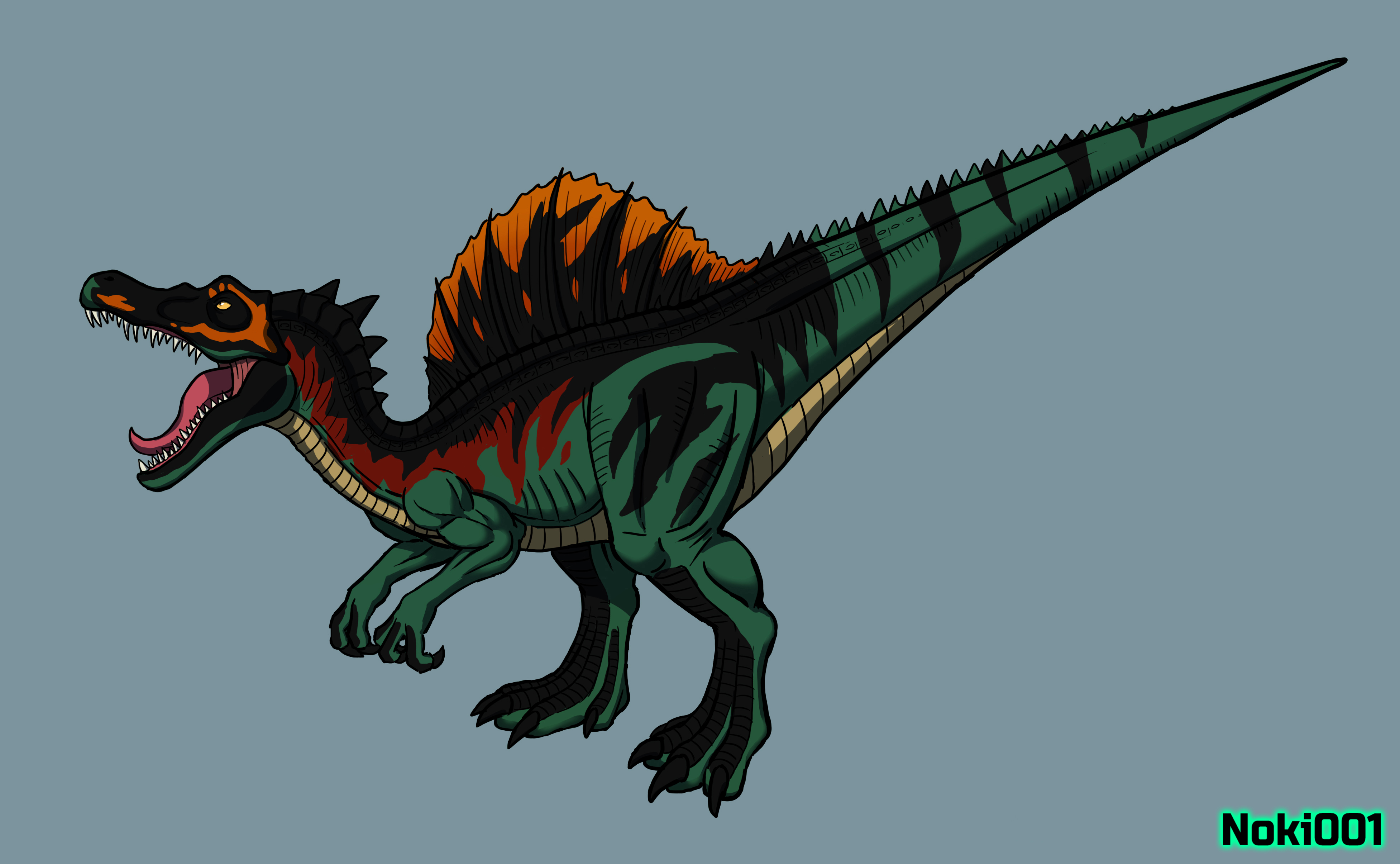 Spinosaurus by Noki001