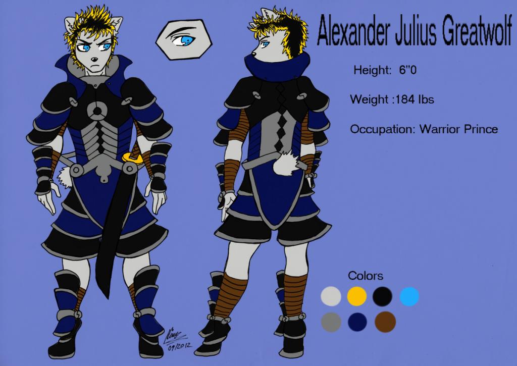 Alex reference sheet by talon2point0