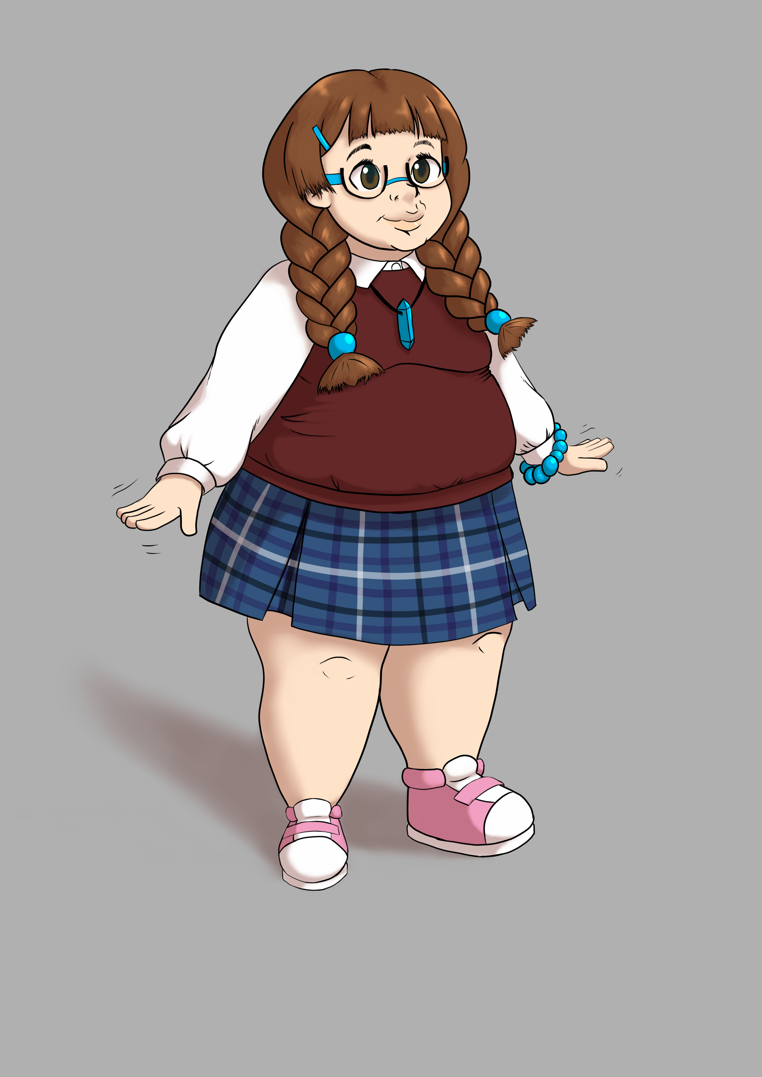 Autistic School Girl by Maxicoon