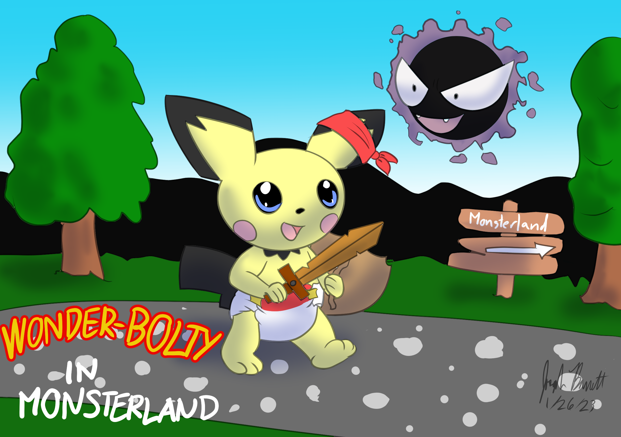 Wonder-Bolty In Monsterland -By CoffeehoundJoe- by DanielMania123