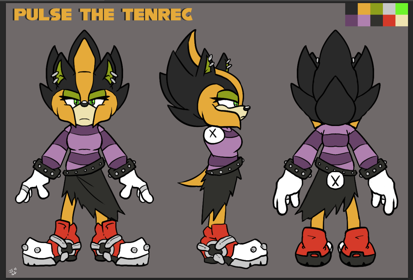 Pulse The Tenrec Reference Sheet by randomfox