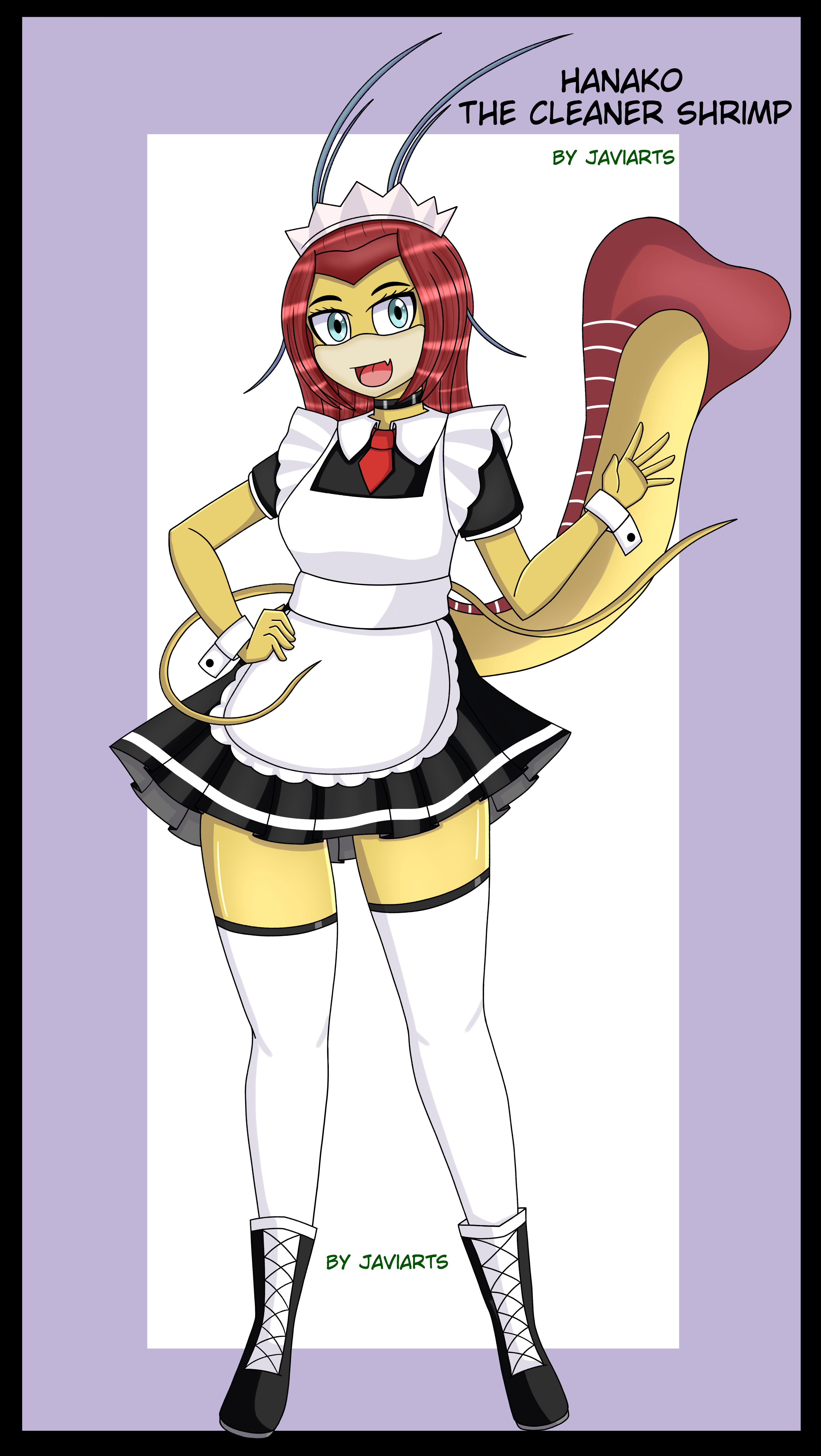 Hanako the cleaner shrimp by JavithecyborgGX20