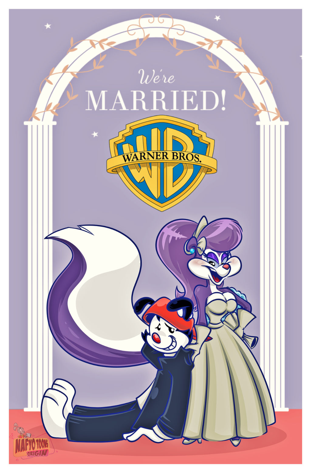 Just Married (commissioned) by TheDevilishDouble