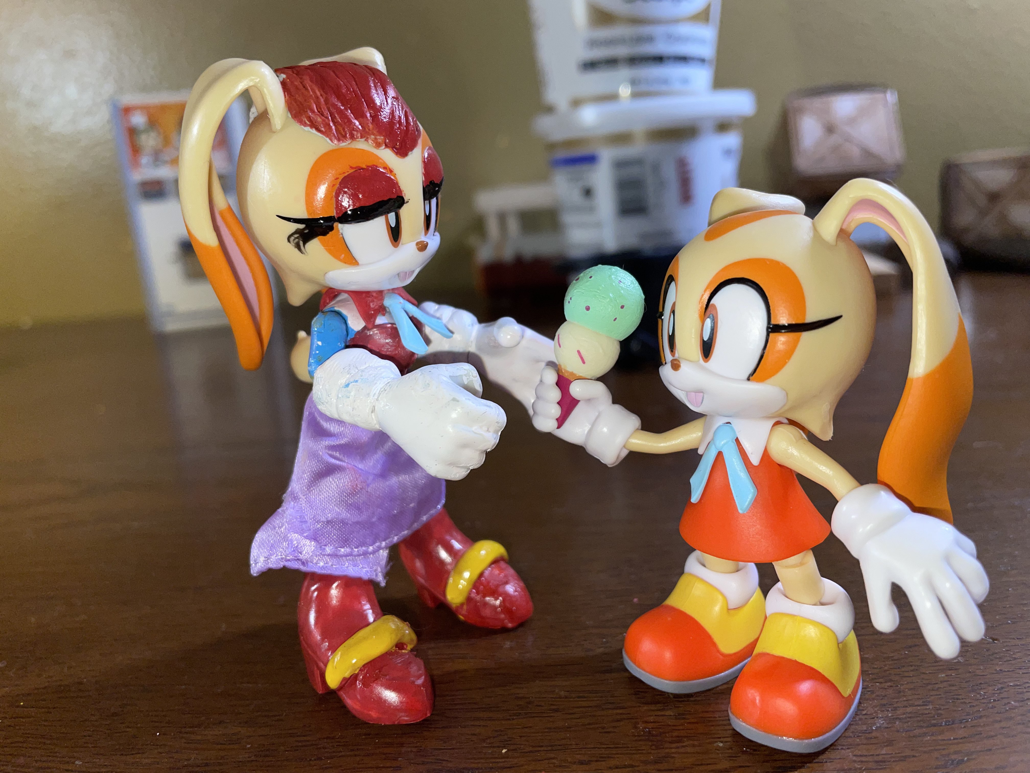 ~Vanilla the Rabbit Jakks Custom figure!~ by MasterStevo31