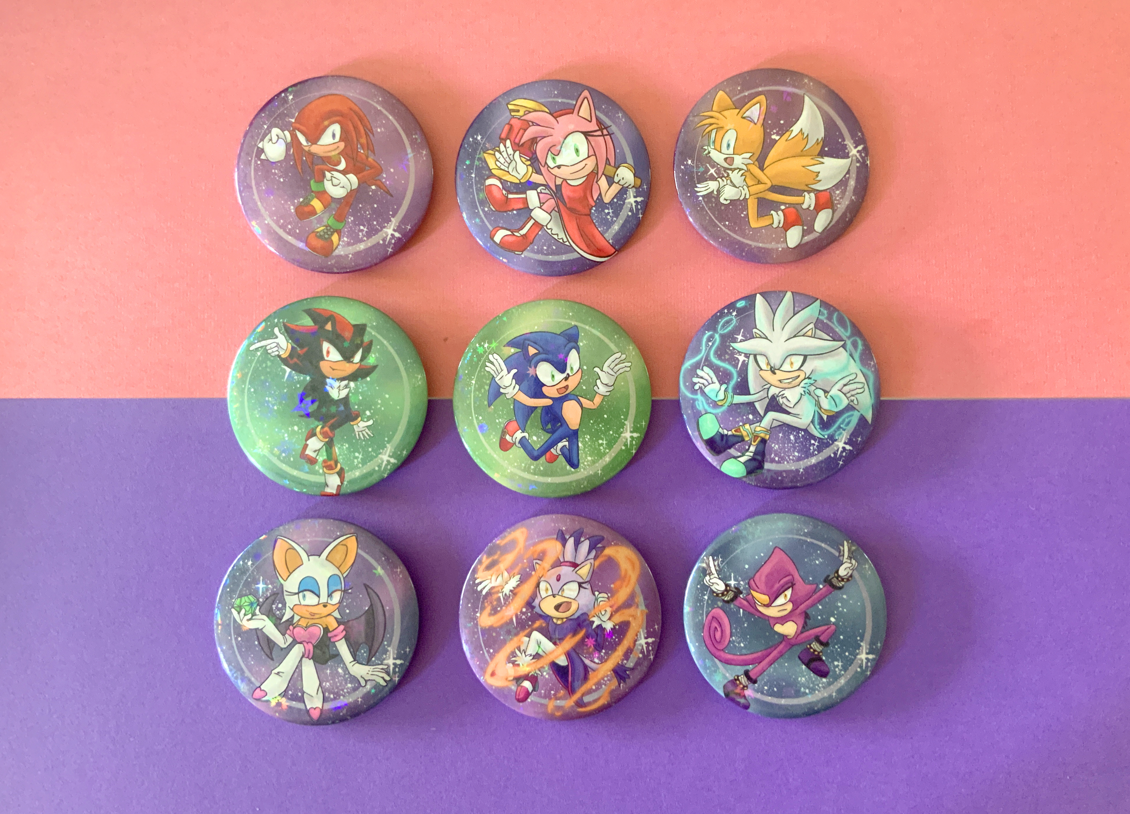 Tails the Fox Button Design by thehedgehogmaniac