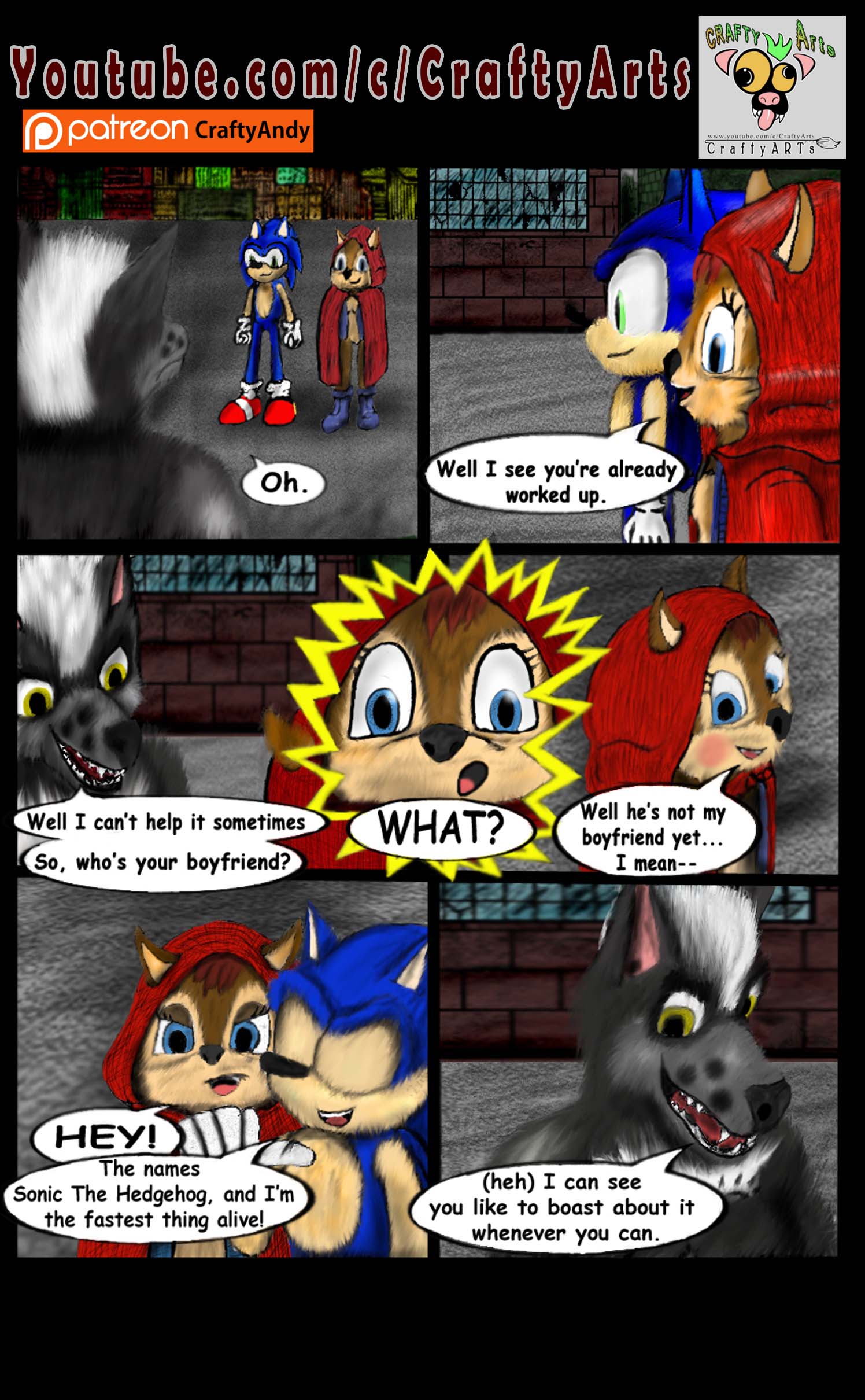 11 page Sonic First Operation by CraftyAndyArt