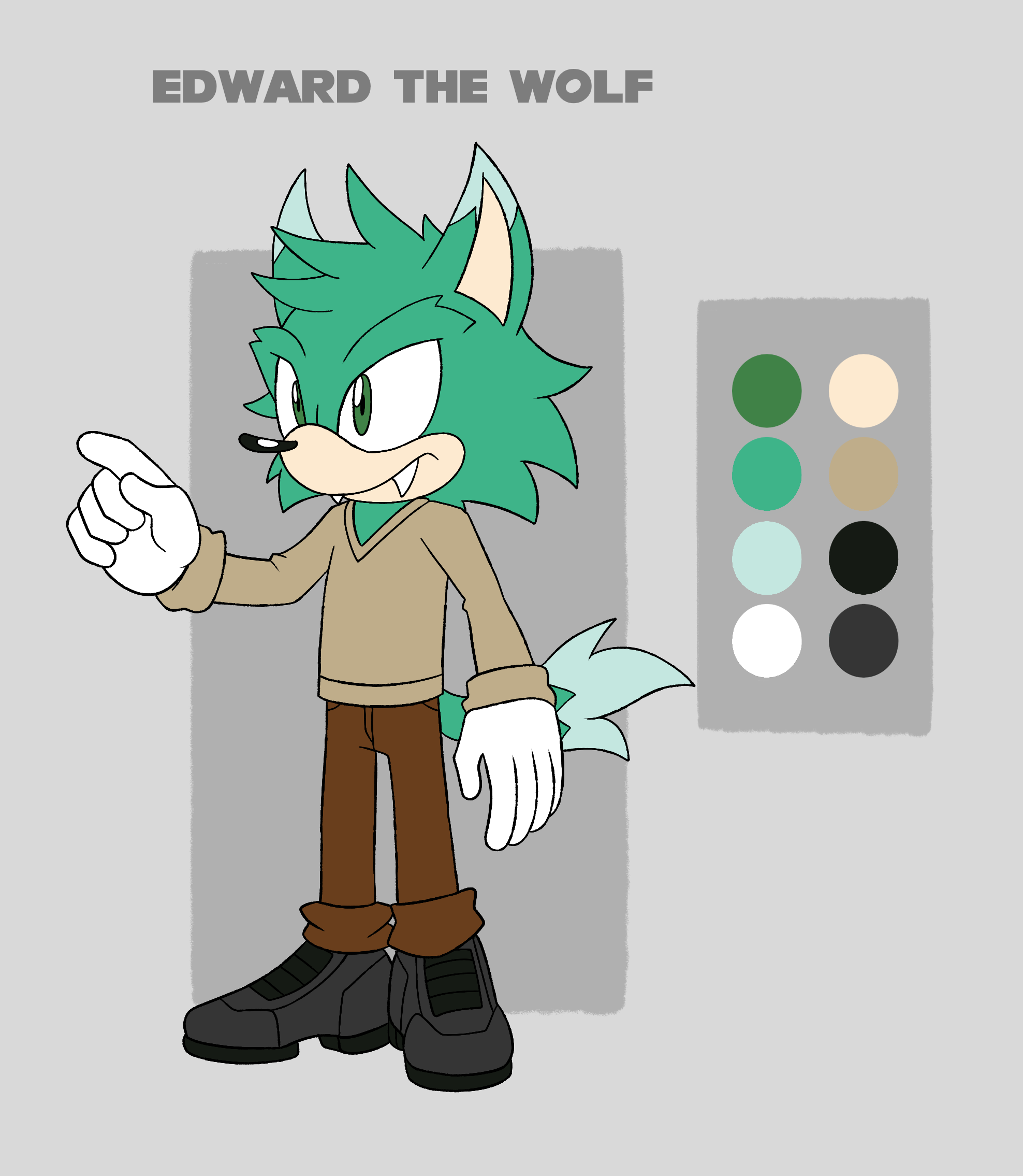 Edward wolf commission by SilentMist