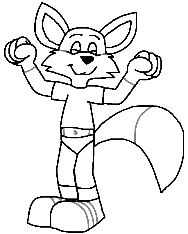 Fox Bases by CartoonFoxArt2002