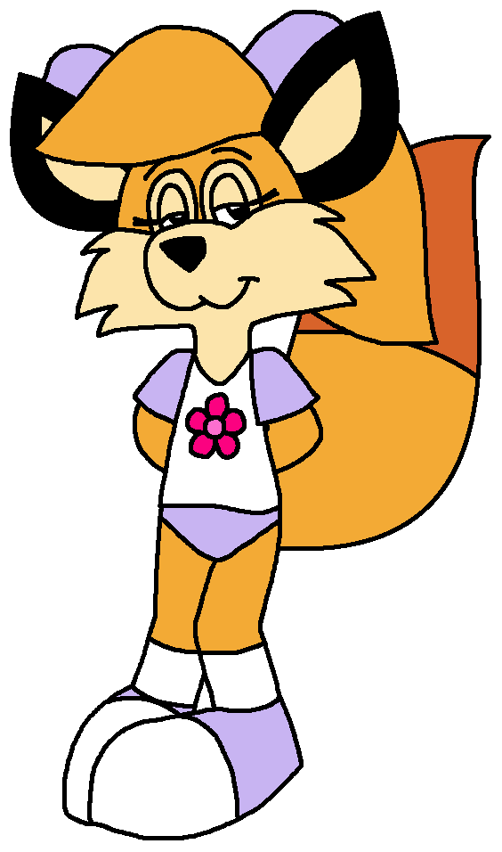 Felicity the Fox Poses by ToonlandianFox2002