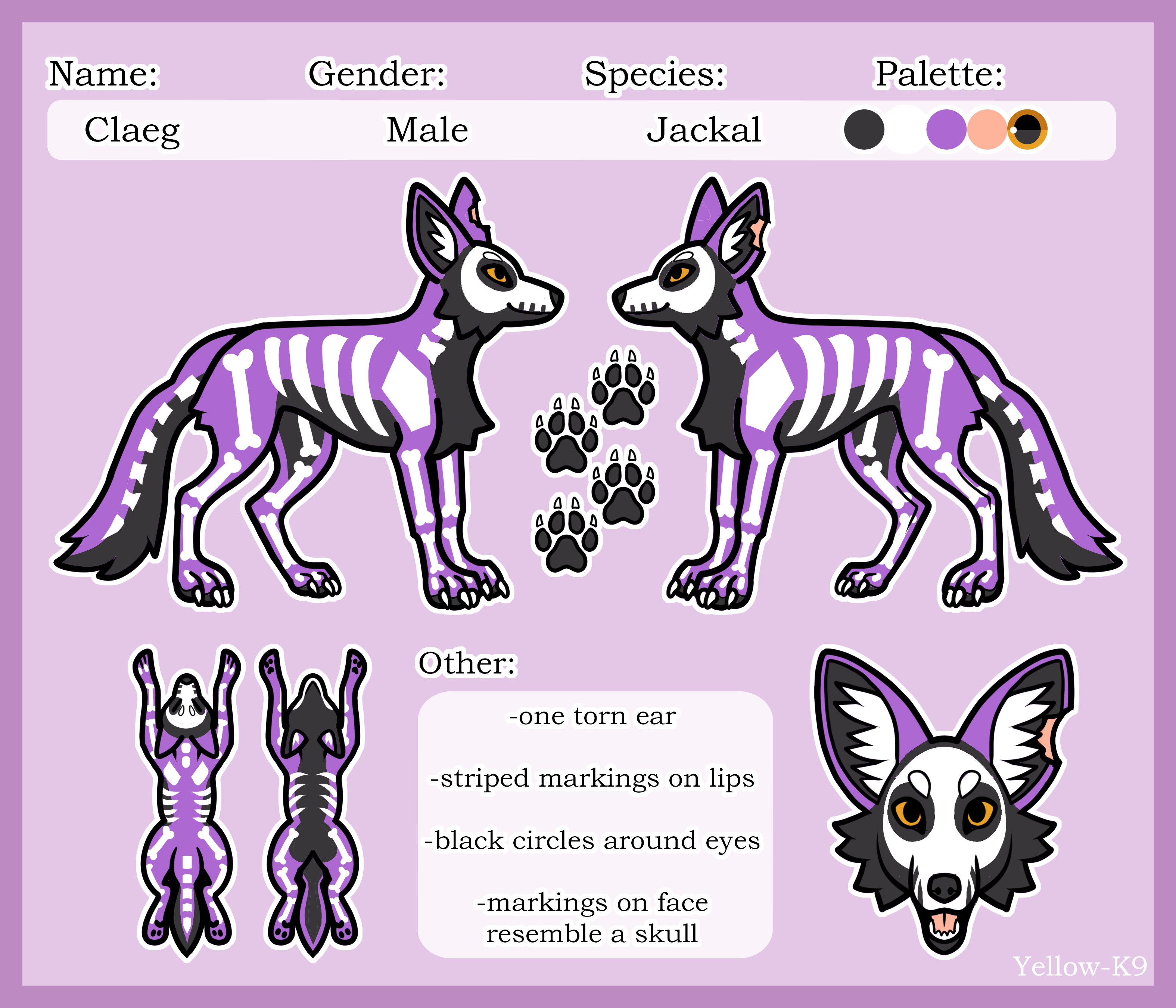 Claeg the Jackal/Decay spirit by Lonewolf2002