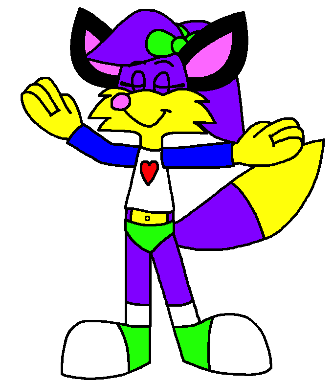 FoxTown Kids in Ballet Pose by ToonlandianFox2002
