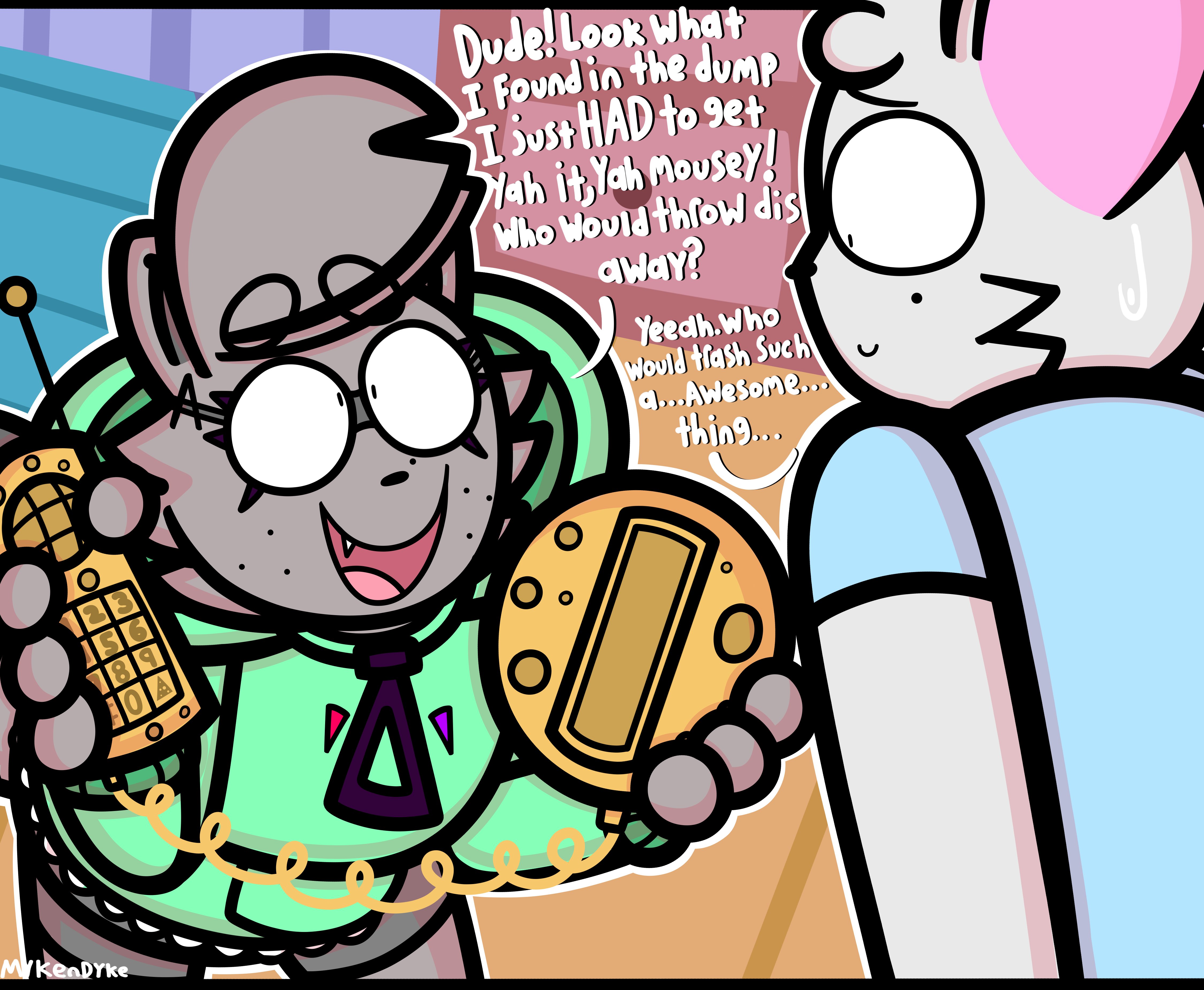 Cheese Phone by Mykendyke