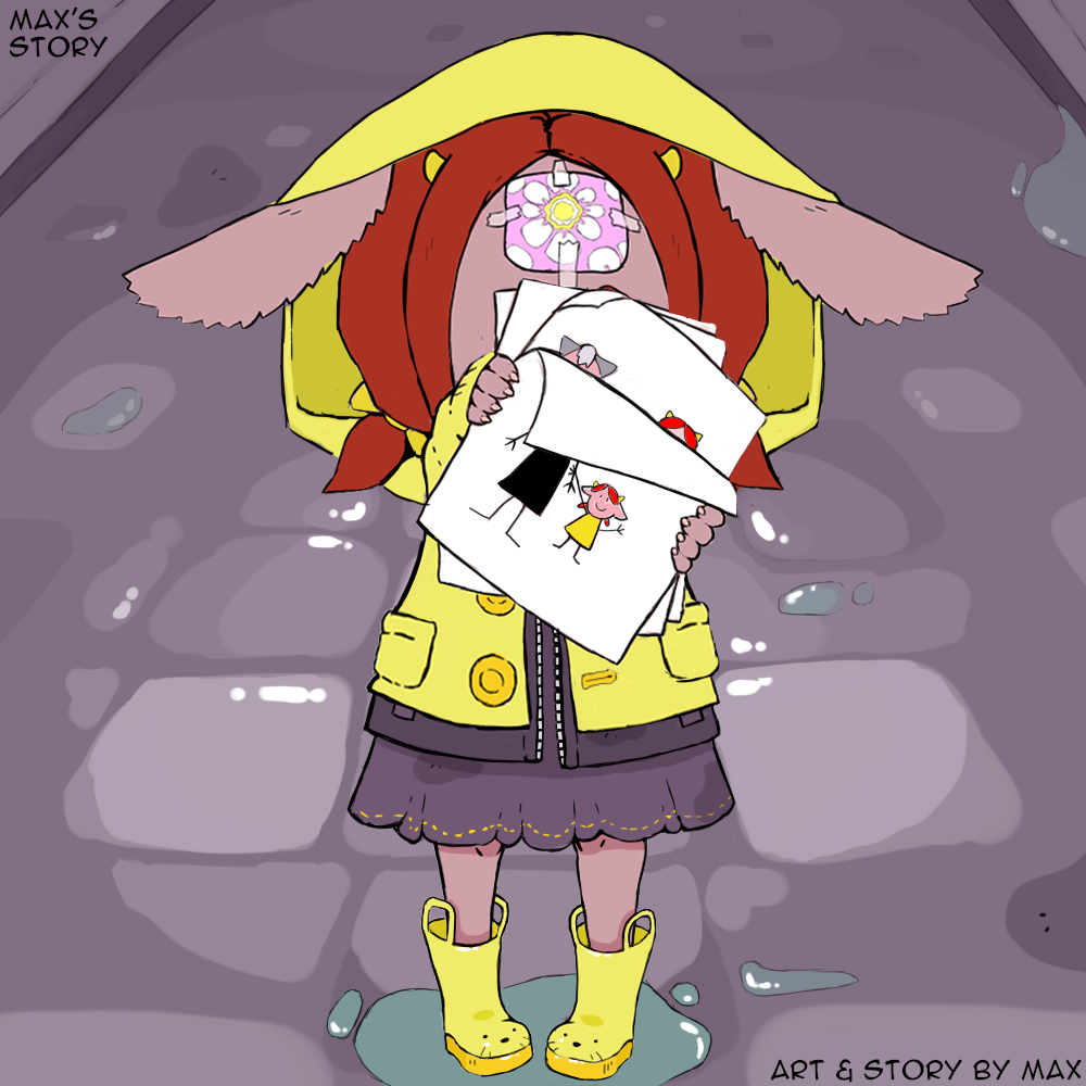 Max is Ready for Rain by hanage1