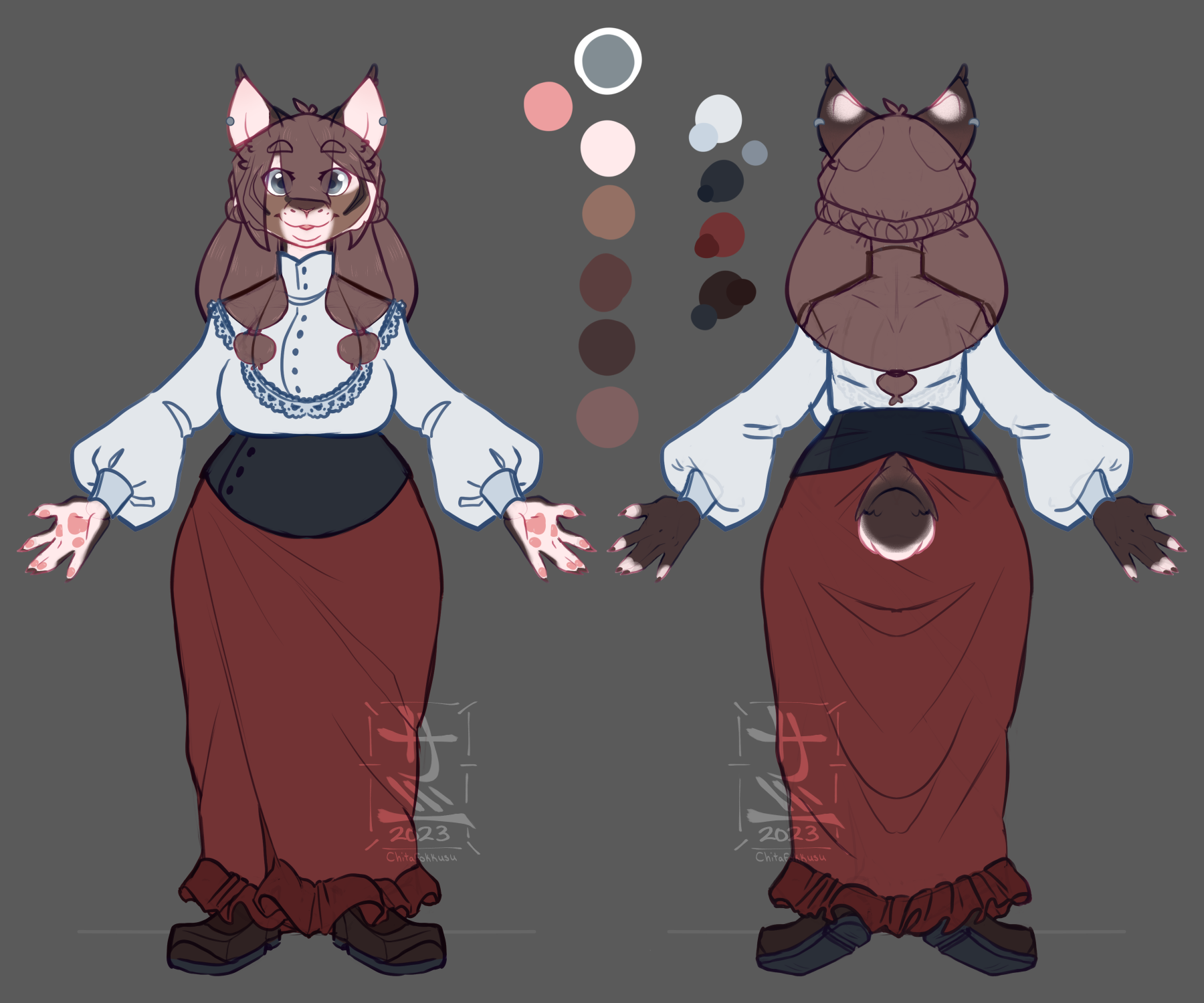 [Ref] Lady Kit by Chitafokkusu