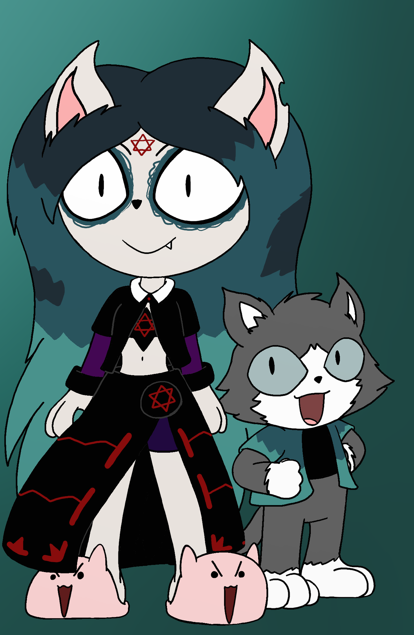 Claire and Edgar Updated by TenebrousRaven