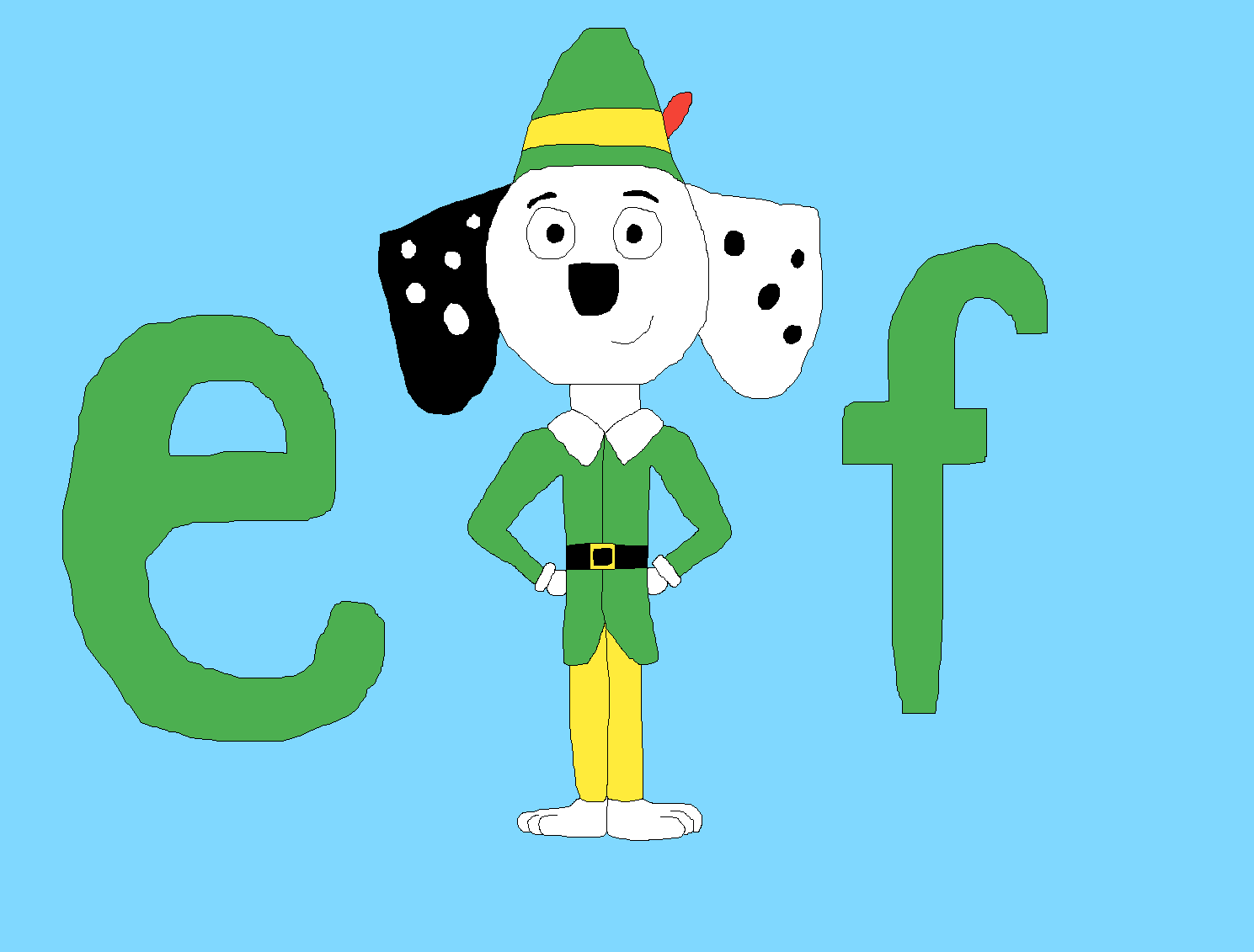 Dylan as Buddy the Elf by sebashton125