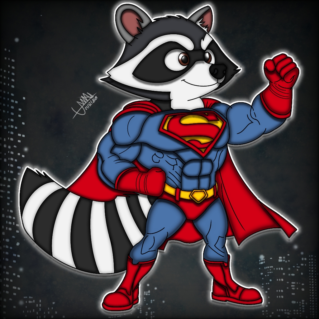 Super Raccoon by UriYagami9905