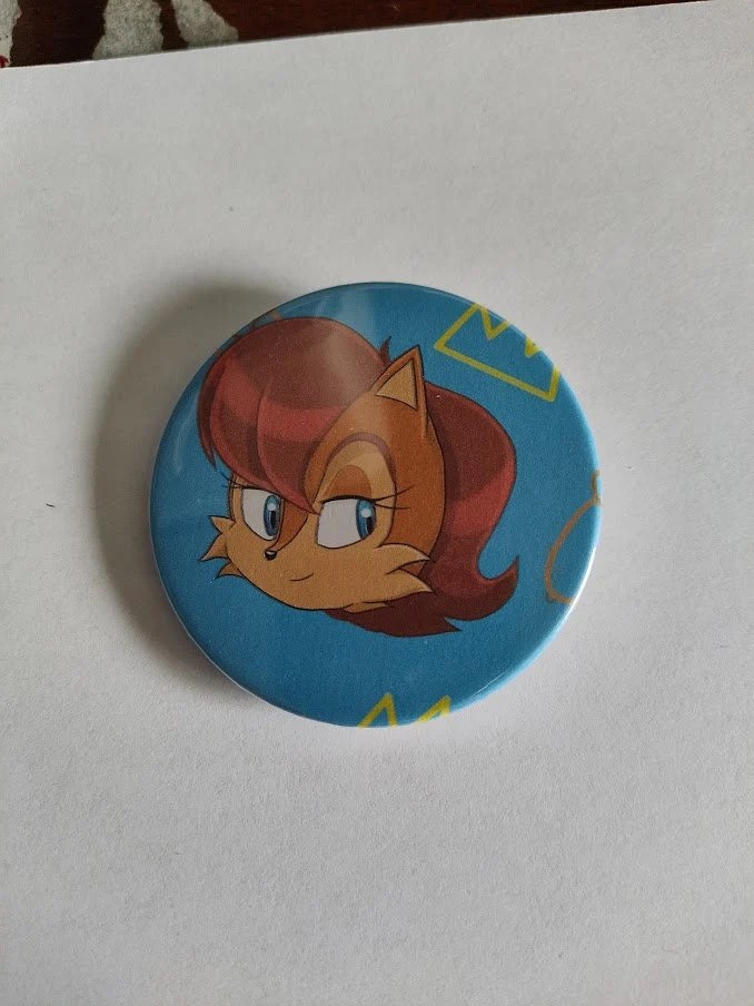 Sonic the hedgehog buttons. by NsfwMiku