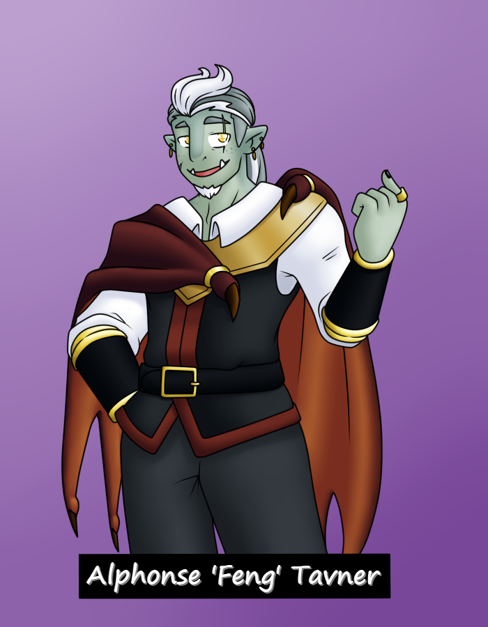 DnD - Alphonse 'Feng' Tavner [Guild Master] by CottonCaramel