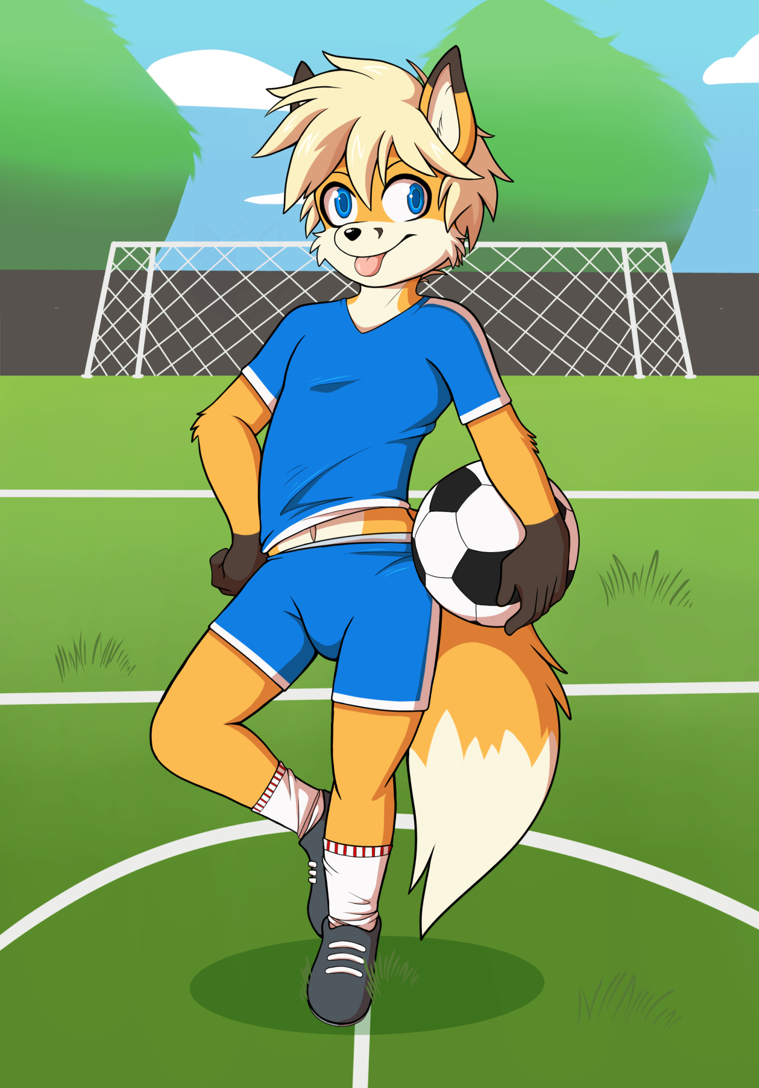 Soccer Fox by Stripes