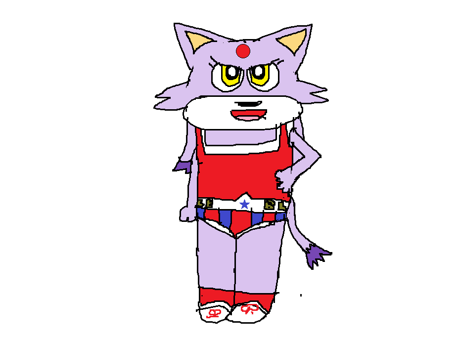 Blaze As American Gladiator Blaze by jeremycrimson