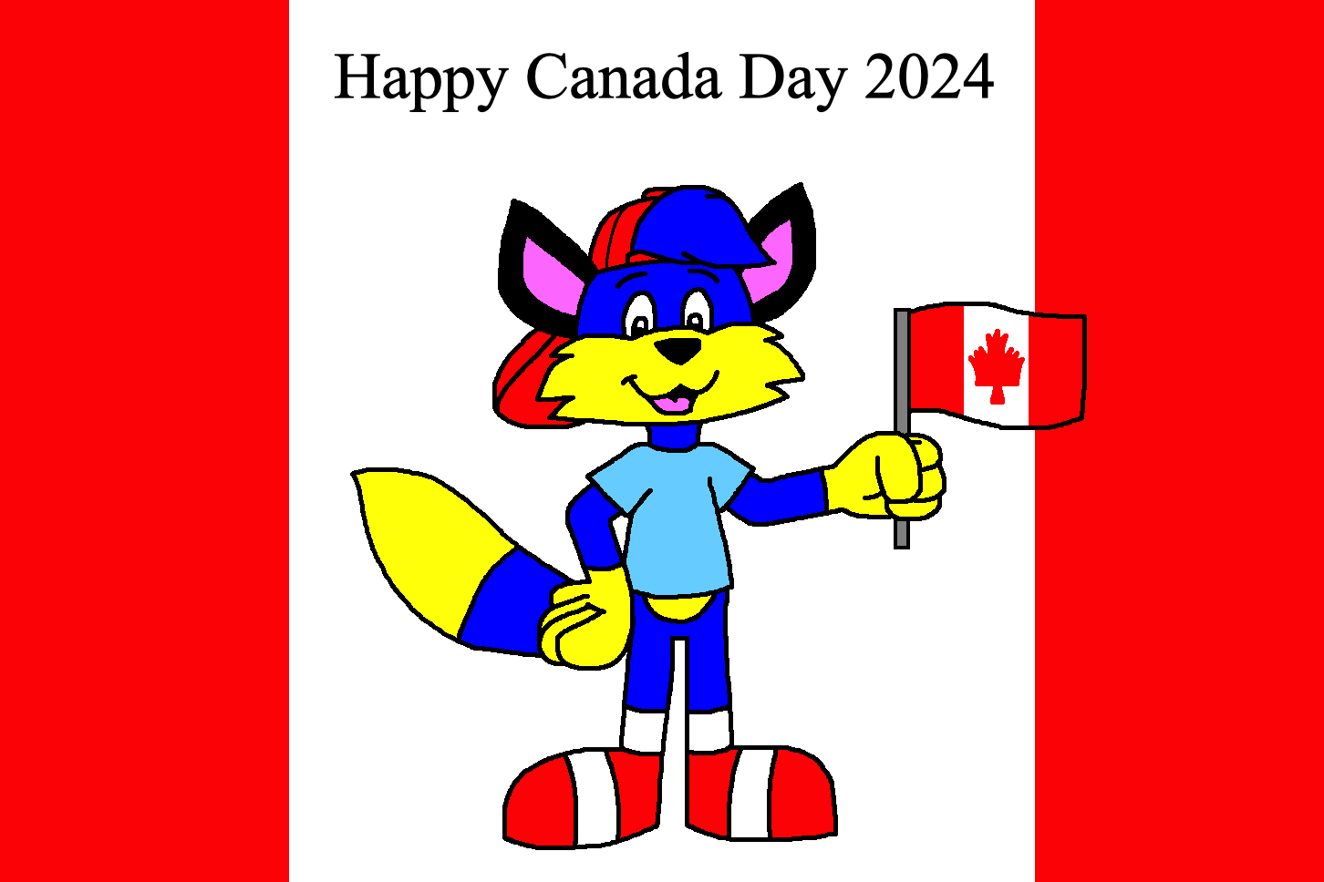 Happy Canada Day 2024 by ToonlandianFox2002