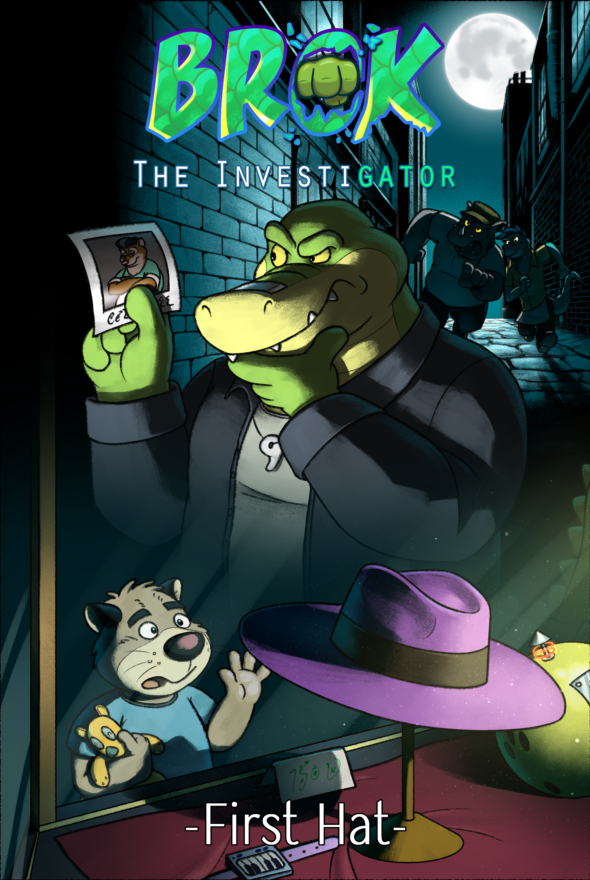 "FIRST HAT" Official BROK Comic Book by BrokGame
