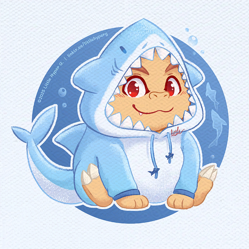 Bull Shark by LittleHyper