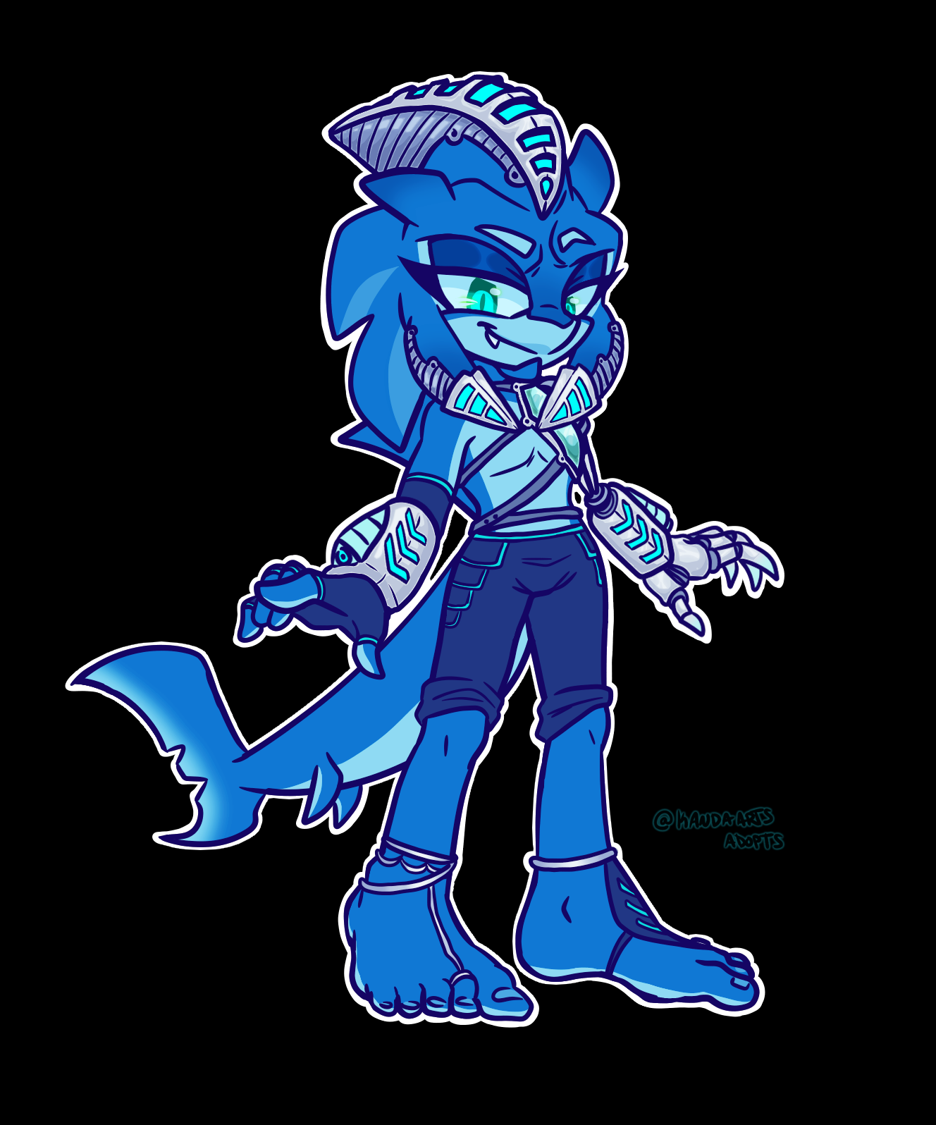 Nanook the Hedge-Orca by MidnightMuser