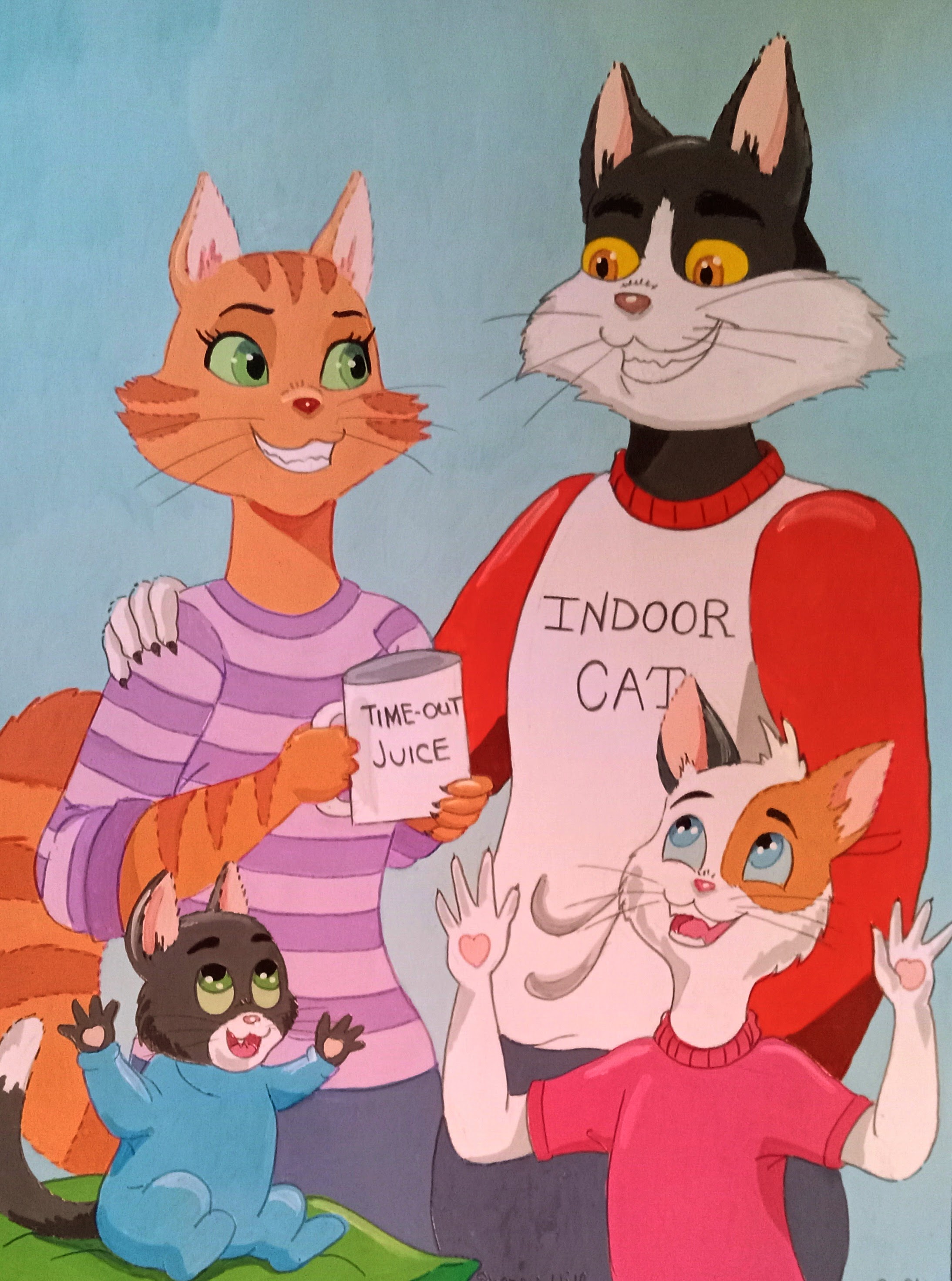 Litter Box Comics Fan Art by FoxyFlapper