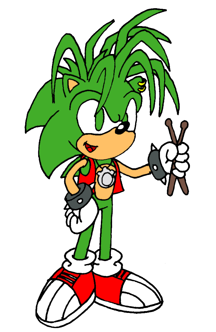 Manic the Hedgehog by angel85