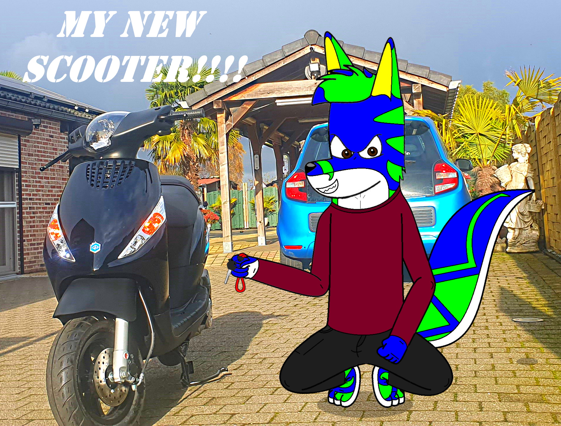 my new scooter!!! by ALESSIO626