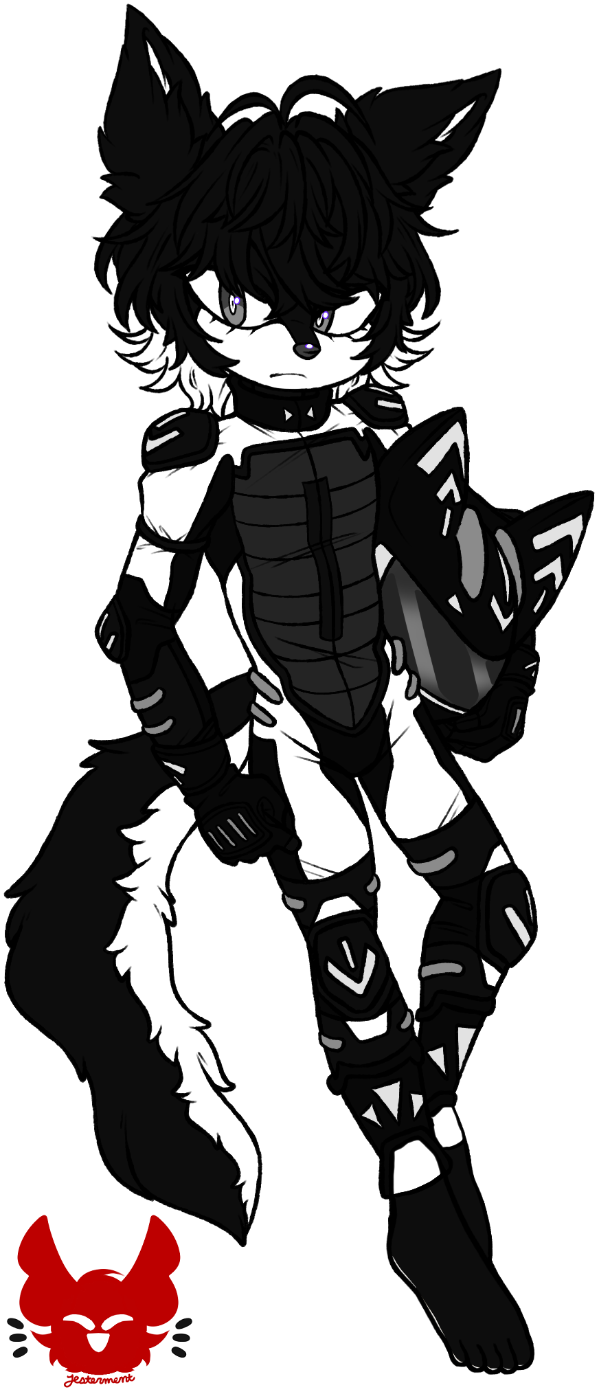 Fernando "Slingshot" the Wolf by MidnightMuser