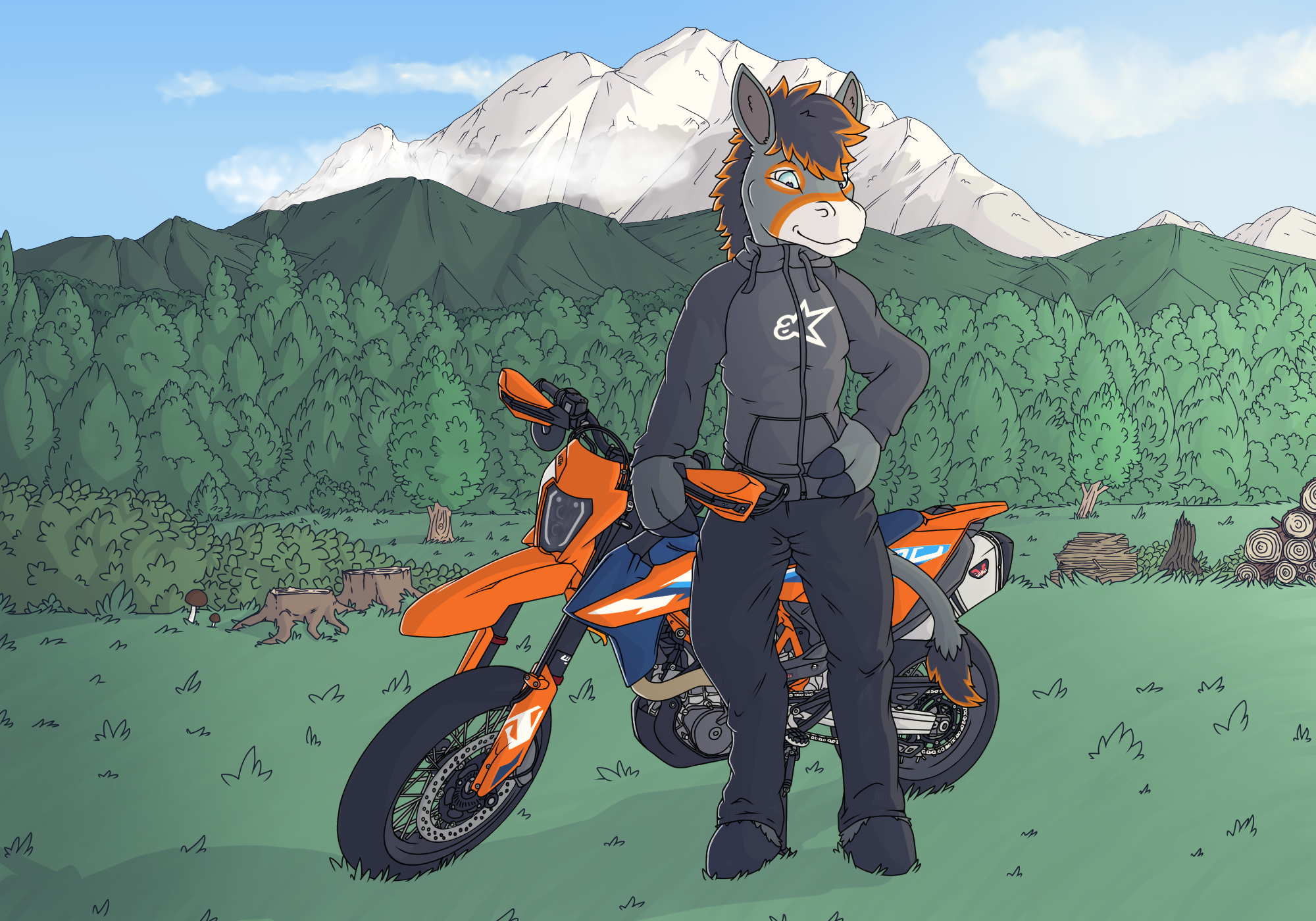 more furry bike pics by RiskItForTheBiscuit