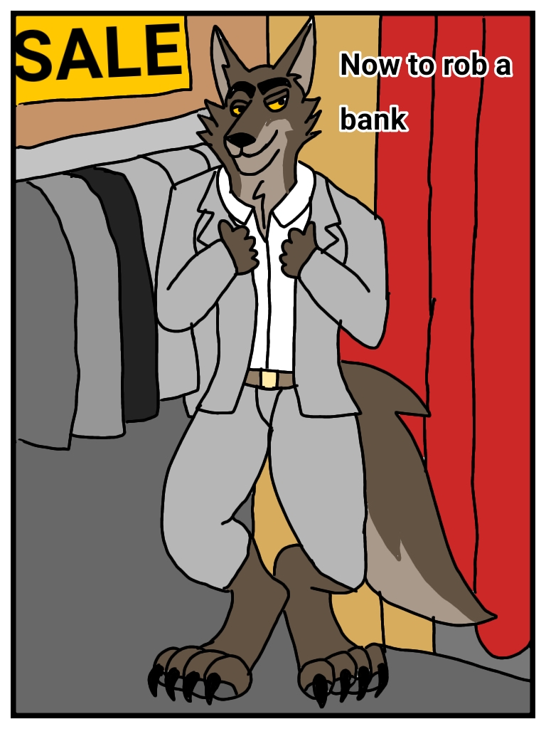 New Suit New Wolf TF by leewolf