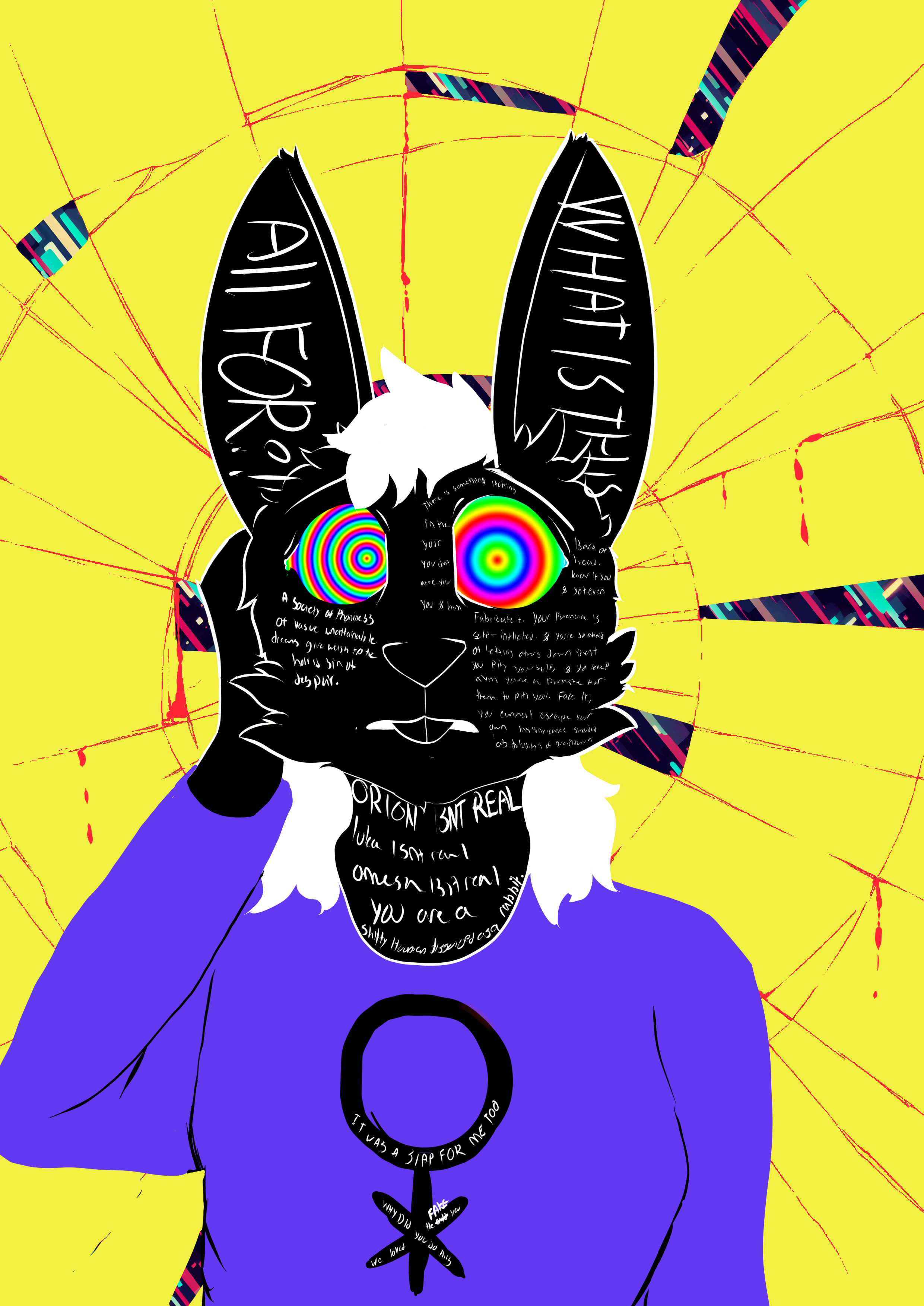Intrustive Thoughts CW: Enbyphobia by LukaBun