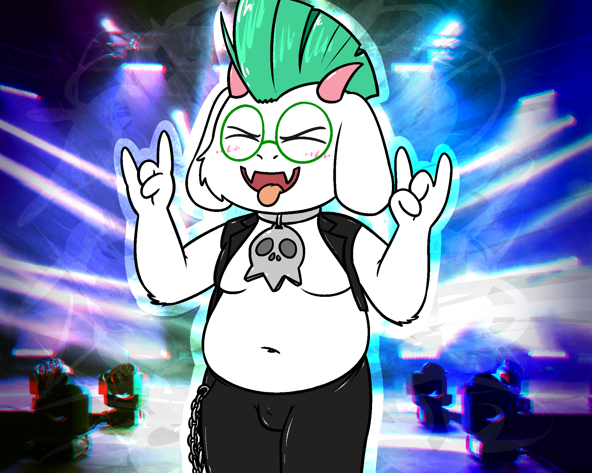 Chubby God Ralsei by Pokefound