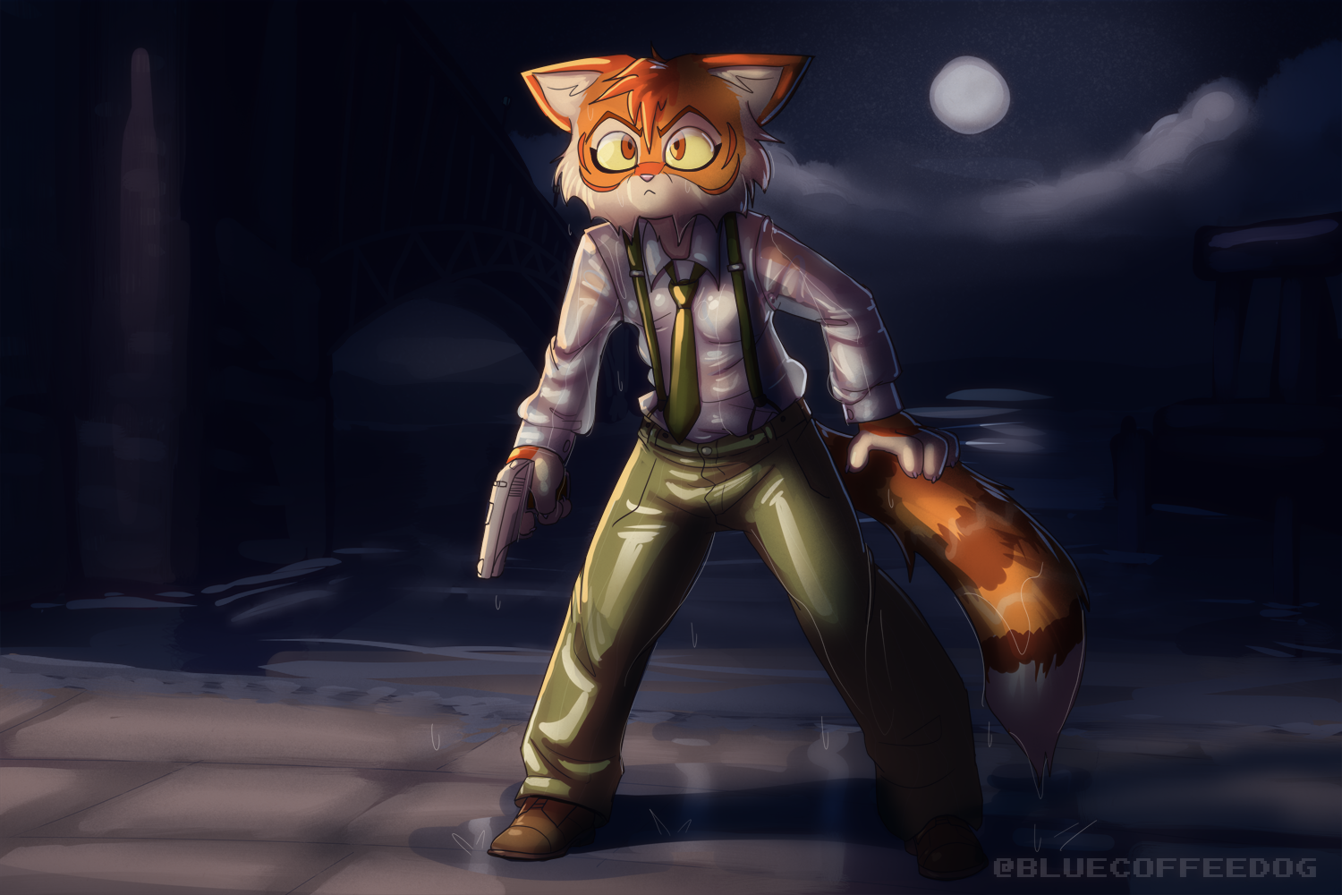 Wet Freck by bluecoffeedog