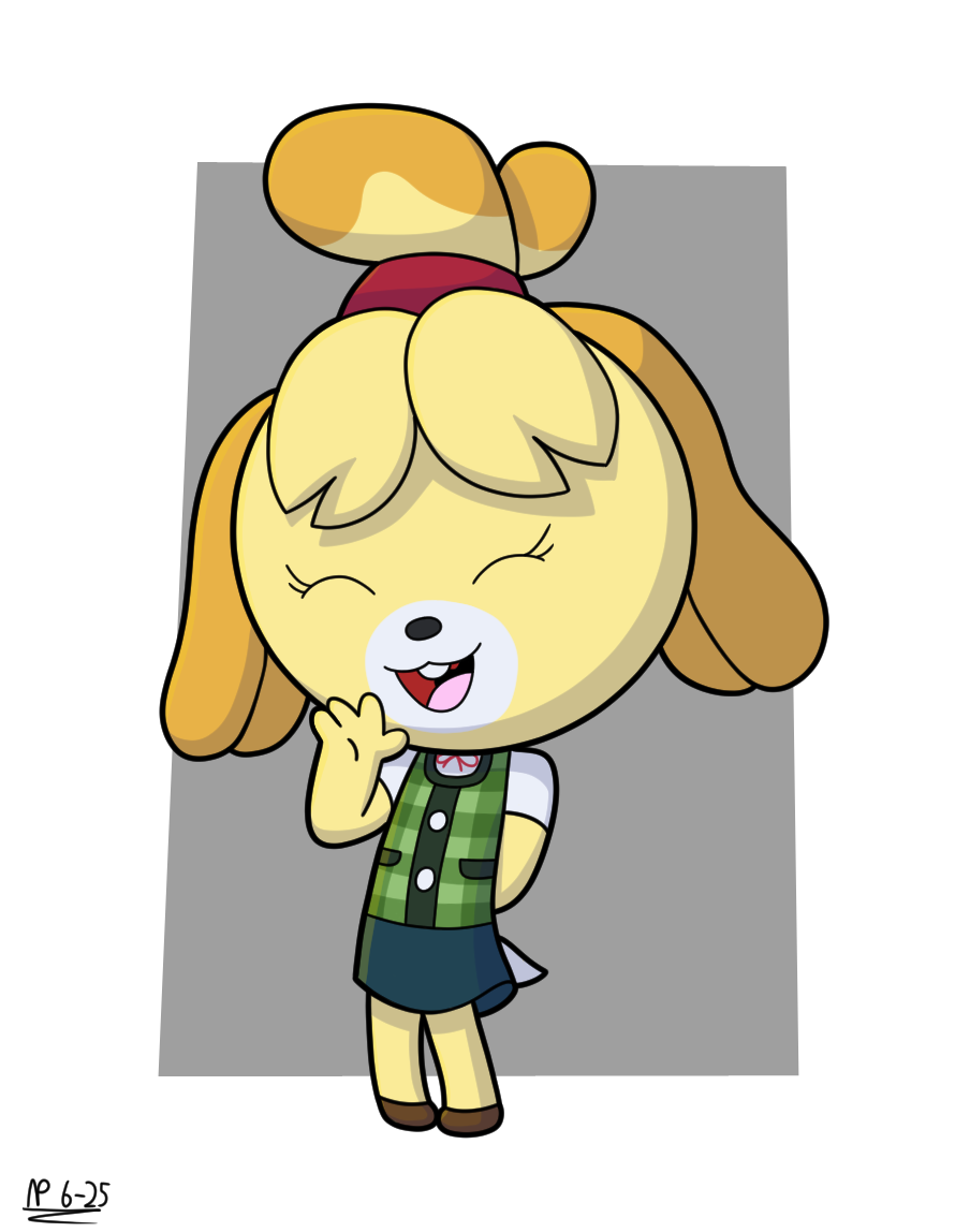 Color Wheel Challenge - Yellow (Isabelle) by NexusPolygon