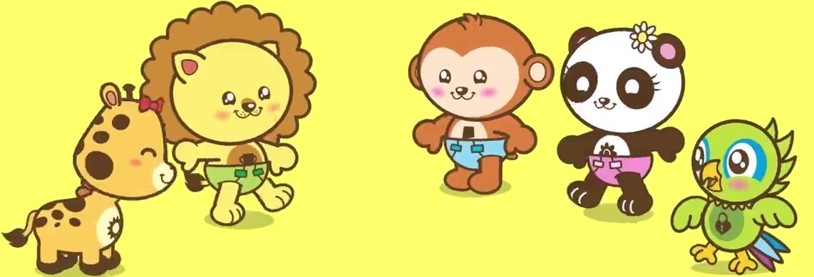 Animazoo baby First steps 😍 by babybunnydiapercute