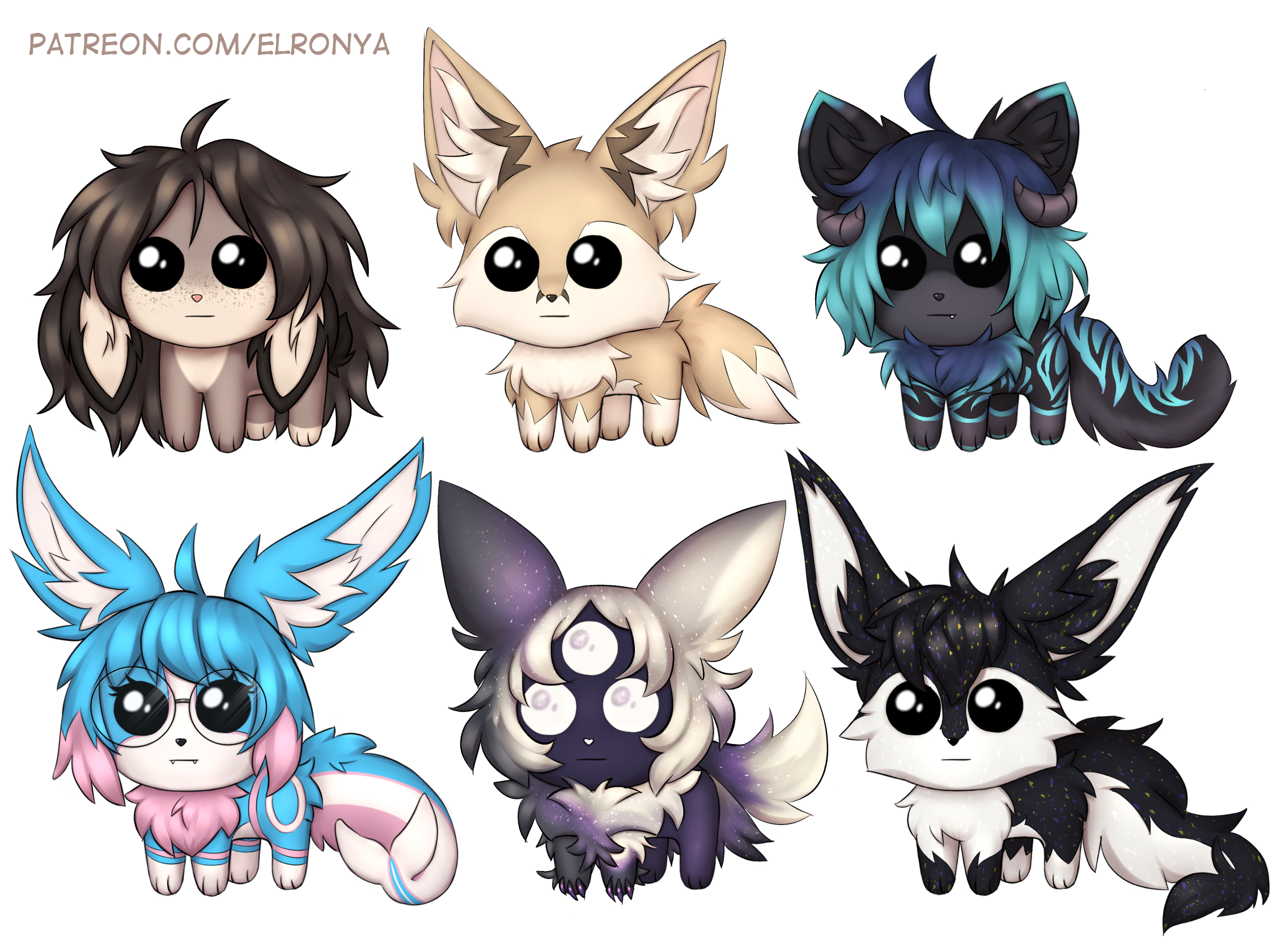 Yippee Creatures by Elronya